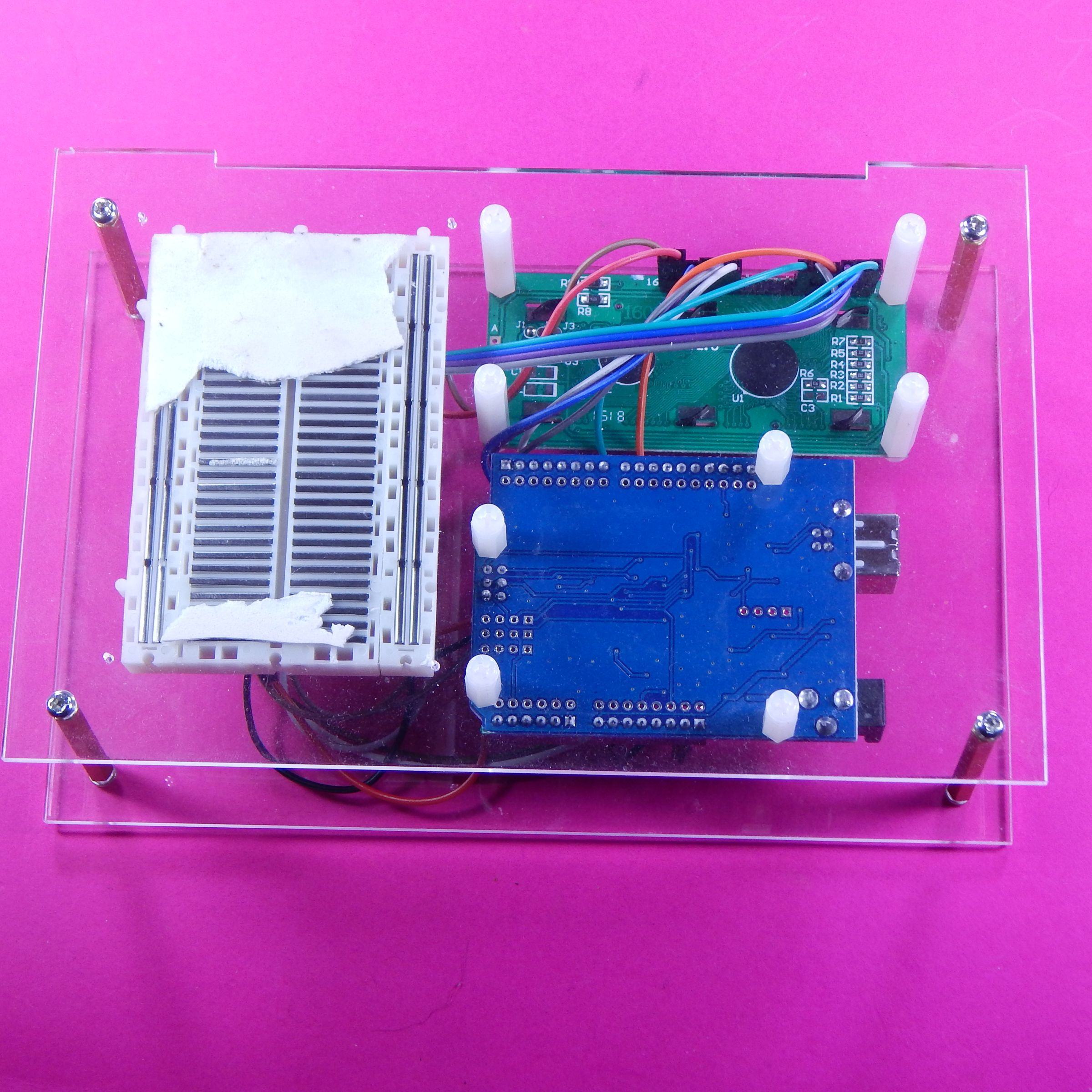 Arduino LCD Clock Thermometer Humidity Project : 7 Steps - Instructables