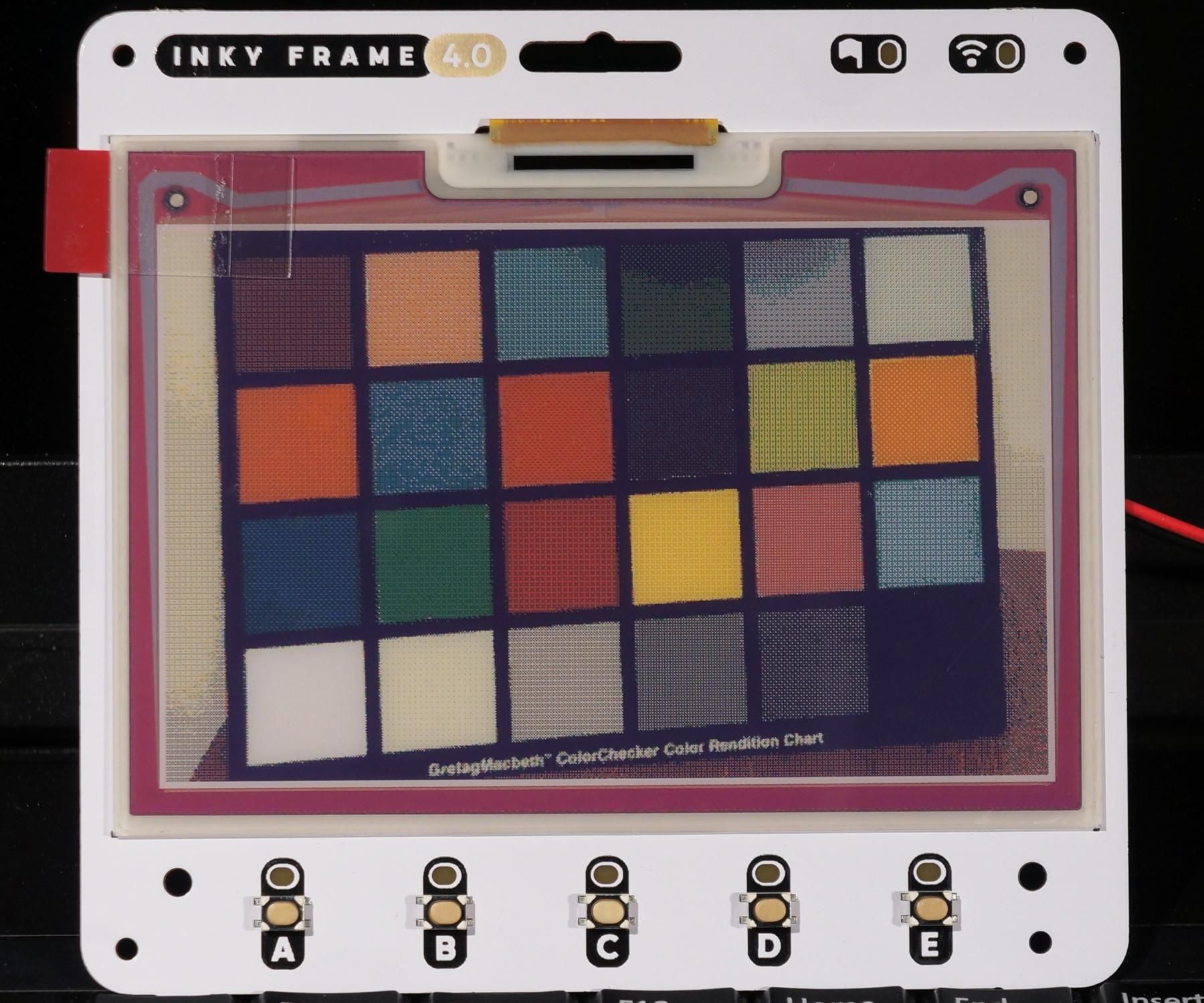 Pimoroni Inky Frame Comparison - 4 Inch Vs 5.7 Inch : 18 Steps (with ...