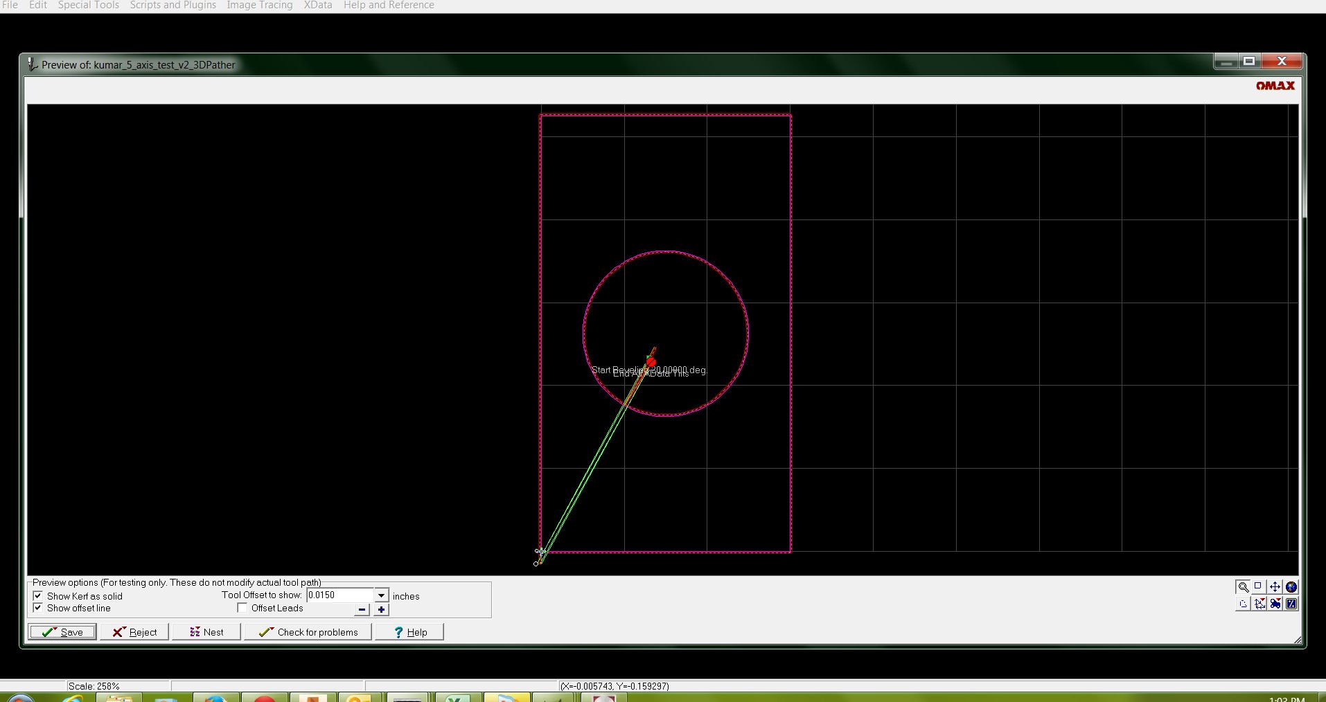 Pier 9 Guide: Inventor 2016 to Omax IntelliCAM Workflow for 5-axis ...