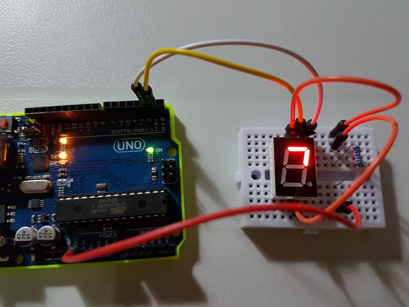 Arduino 7 Segment 5011bs Common Anode Or Cathode Tutorial 13 Steps Instructables