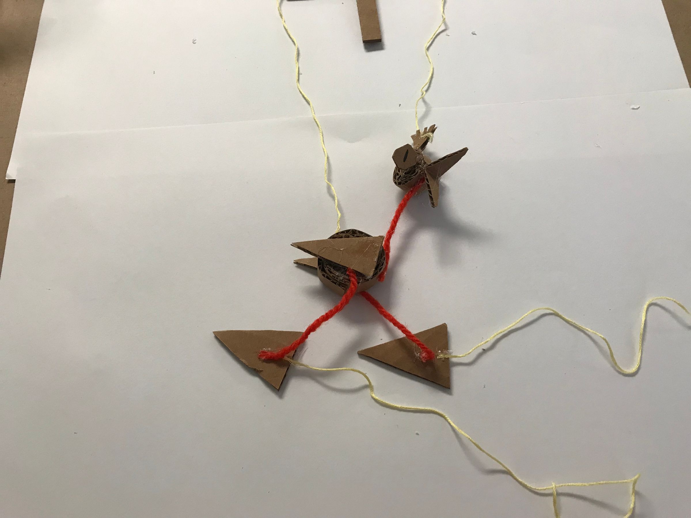 Crazy Cardboard Chicken Marionette : 5 Steps - Instructables