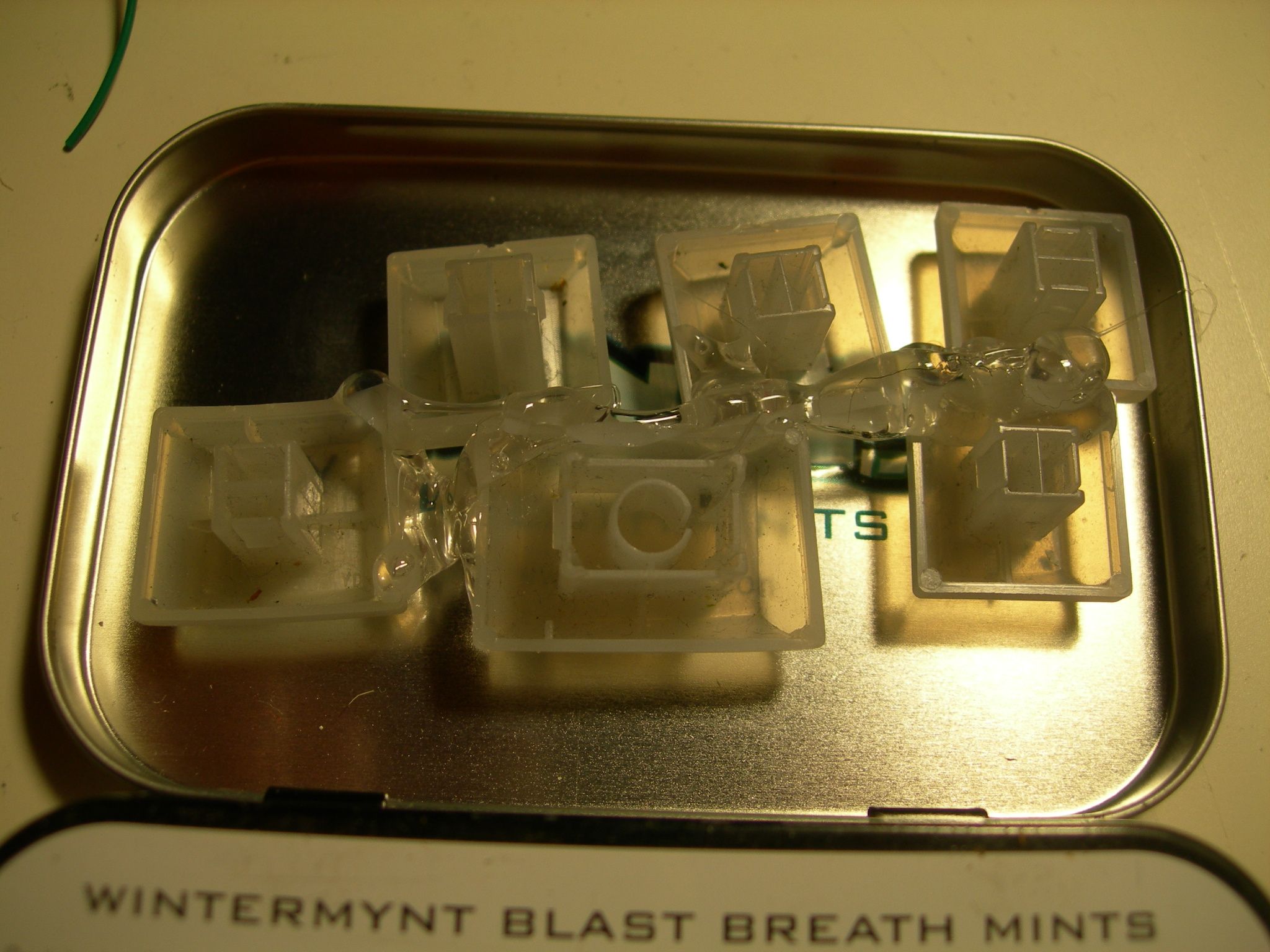 Make a Lighted Name Plate Out of Keyboard Keys : 6 Steps - Instructables