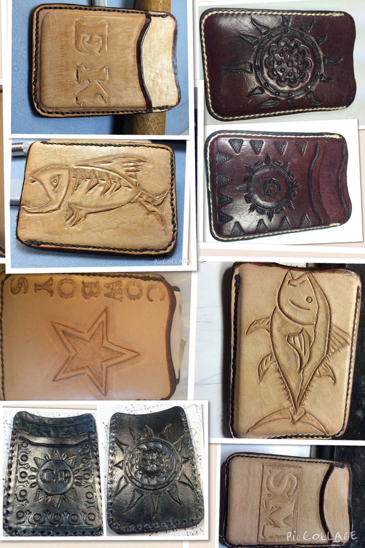 Small Leather Card Wallet : 14 Steps - Instructables