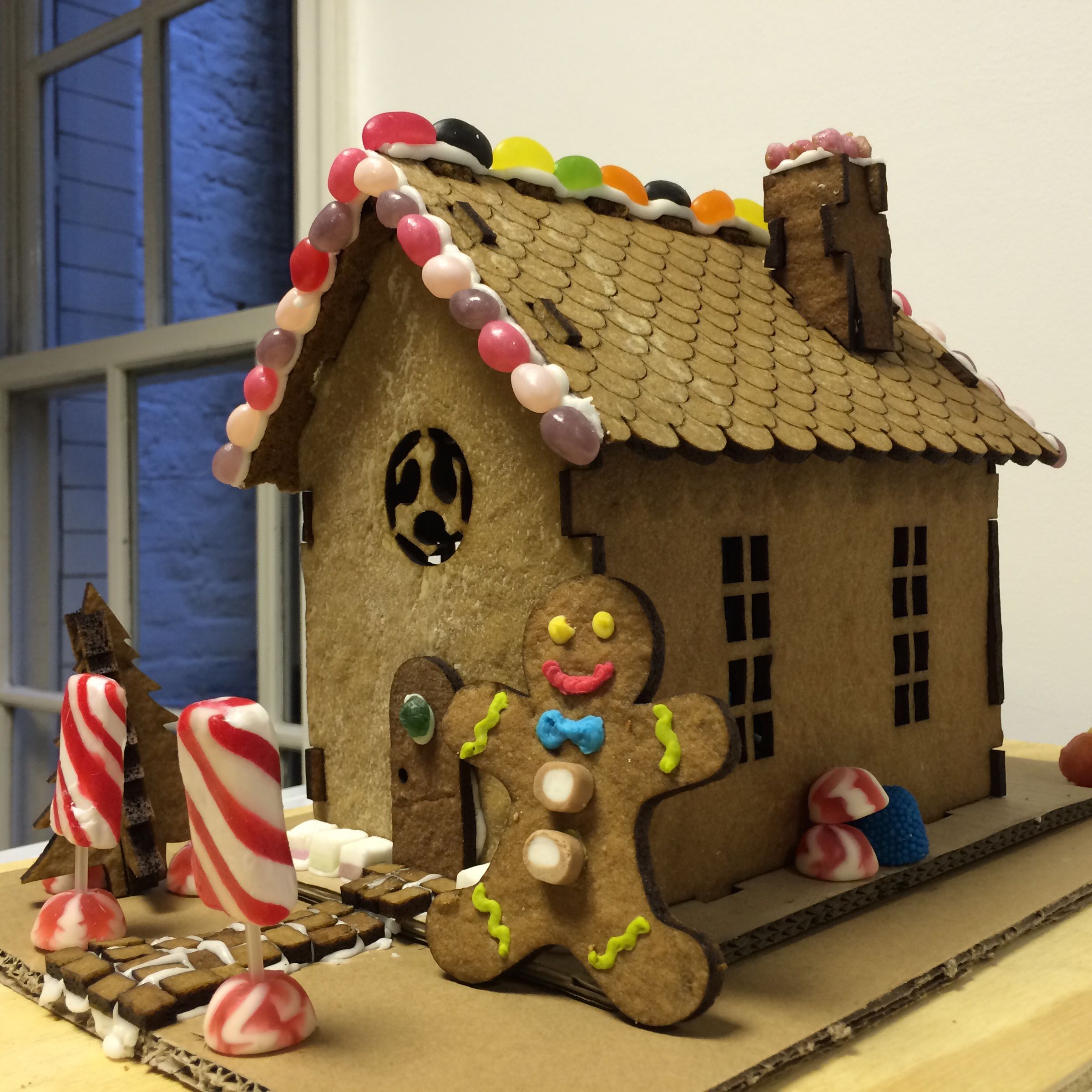 Bake & Make: Laser Cut Gingerbread House : 8 Steps - Instructables