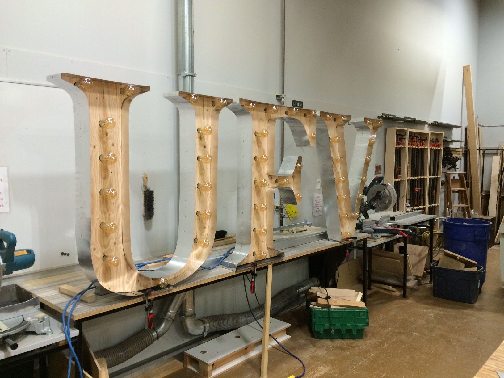 Massive "Marquee Letter" Decorations! : 14 Steps (with Pictures ...