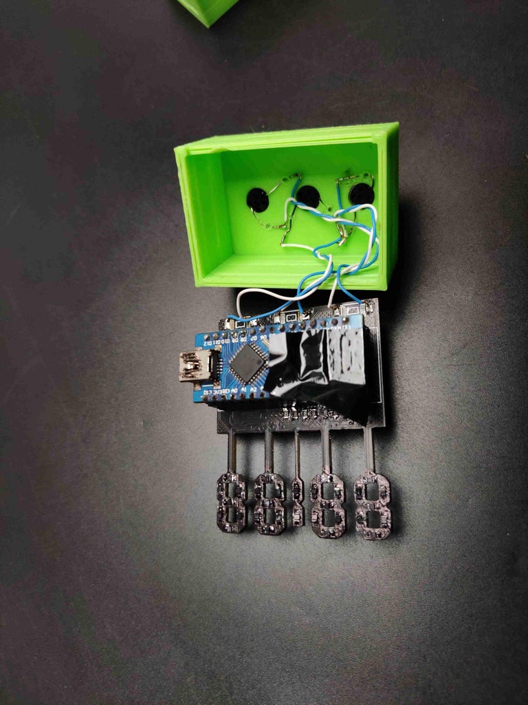 Arduino Skeleton Seven Segment Clock 12 Steps With Pictures