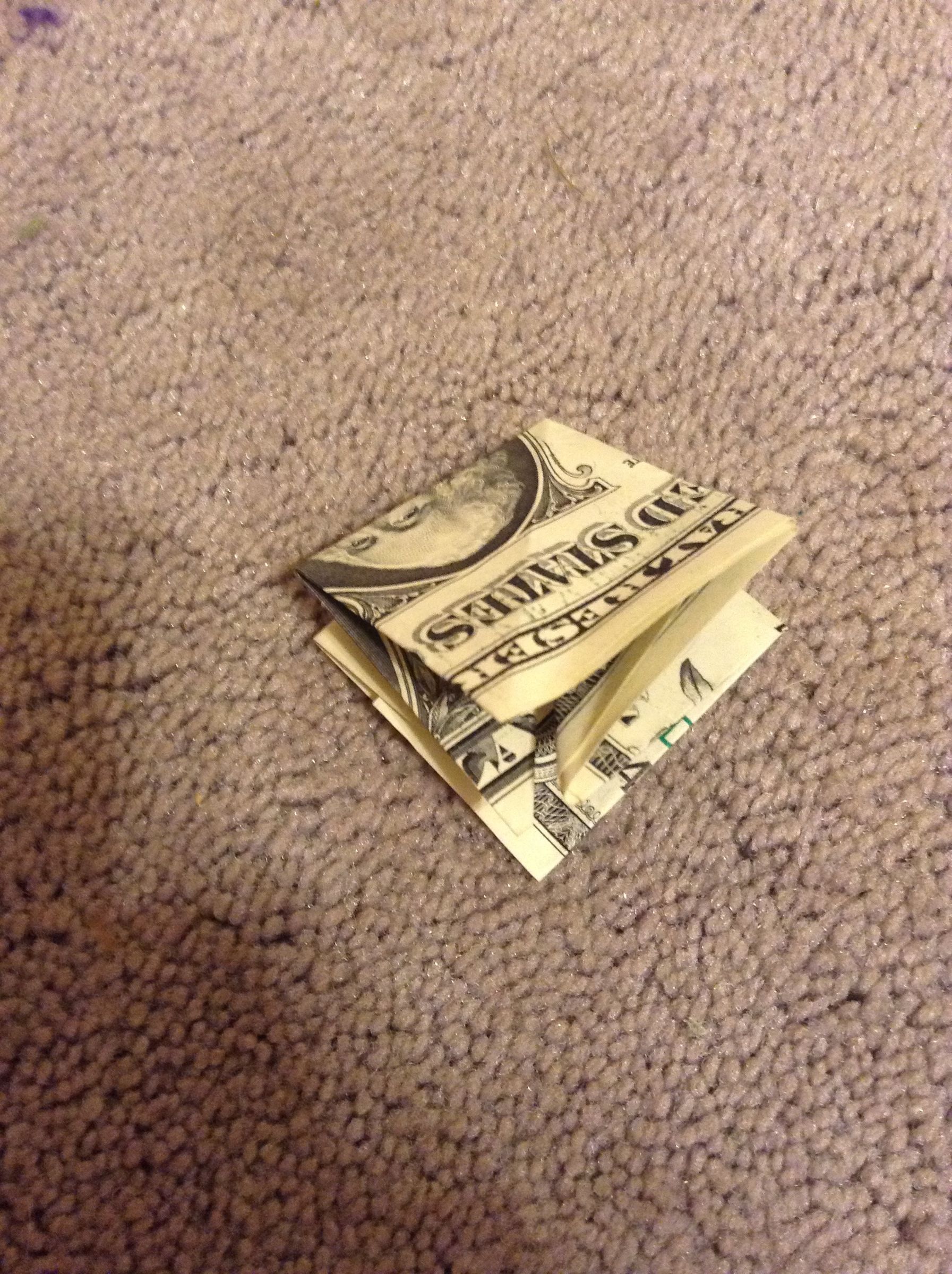 Origami Using Money : 14 Steps - Instructables