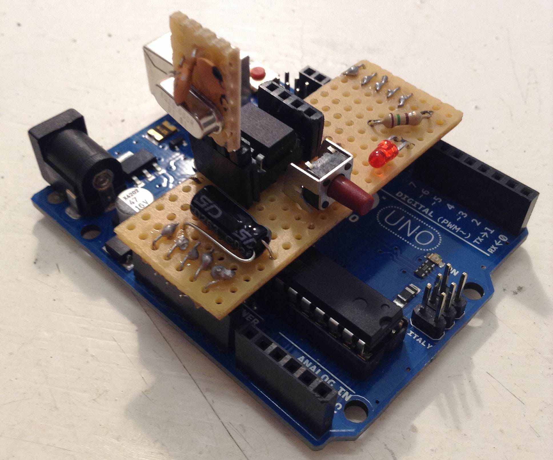 Arduino Attiny8545 Isp Shield Debug Help 5 Steps Instructables