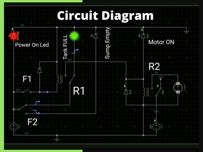 Automatic Water Overflow Control and Dry Run Preventer Without Microcontroller : 7 Steps (with ...