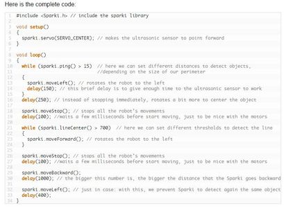 How to Program a Cleaning Robot With the ArcBotics Sparki Educational Robot : 8 Steps ...