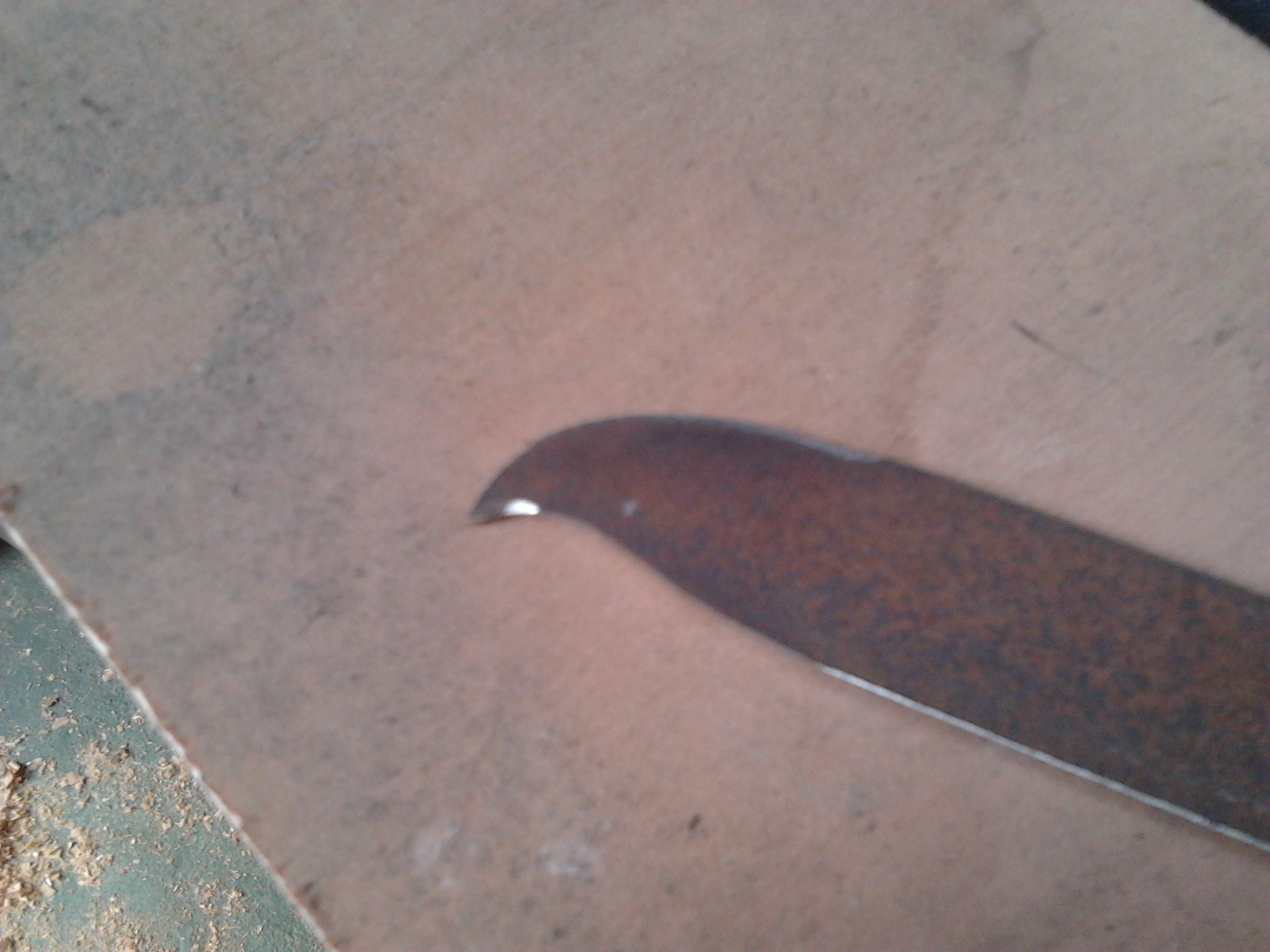 Wood Turning Parting Tool From a Power Hacksaw Blade, + Optional Old ...