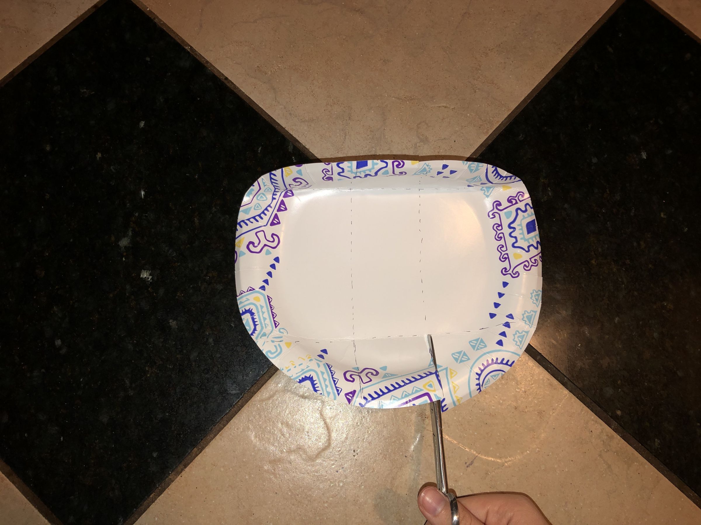 Turn a Paper Plate Into a Bowl in Seconds : 8 Steps (with Pictures ...