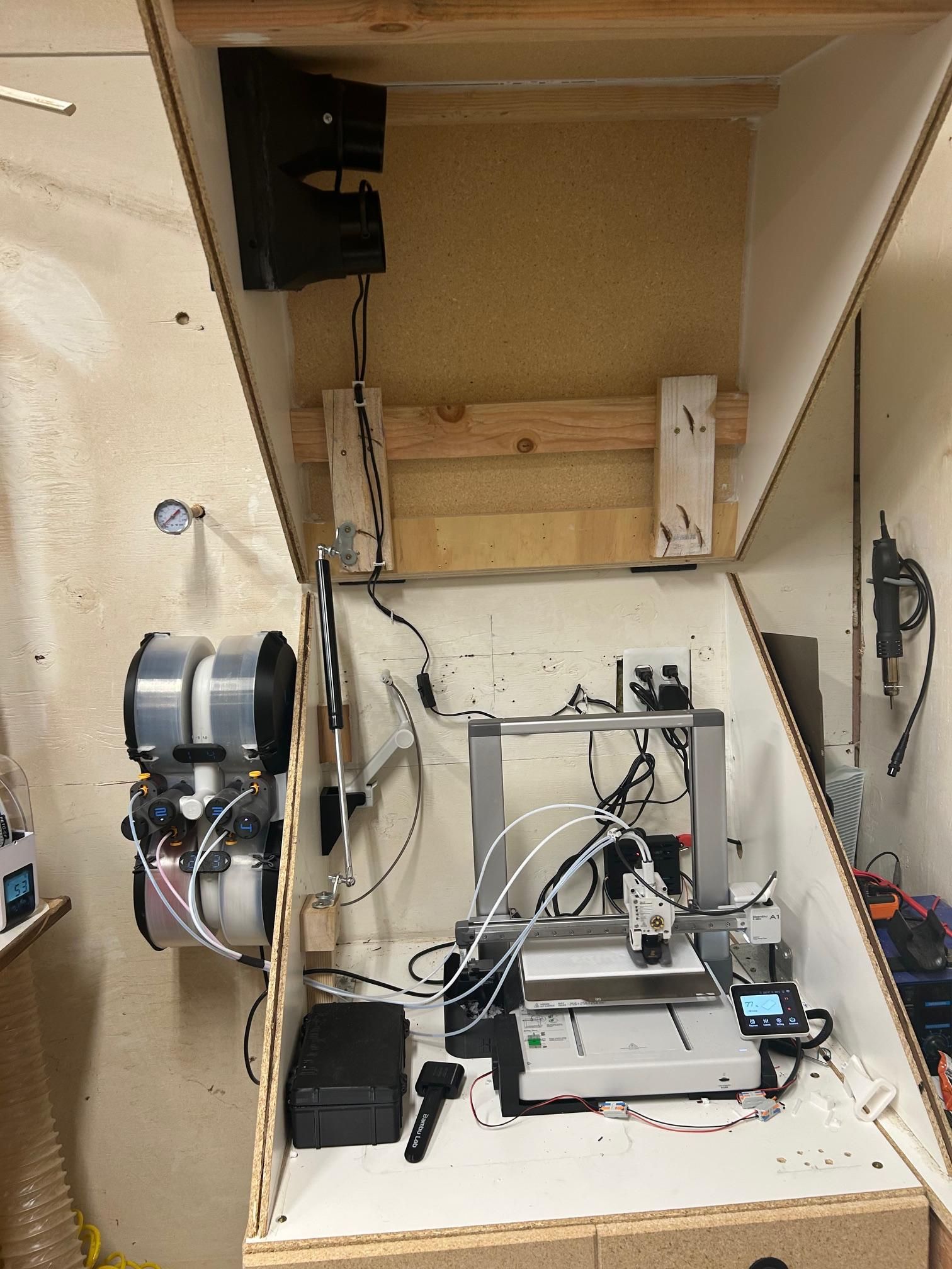 Automated Cooling System for Bambu A1 3D Printer : 3 Steps - Instructables