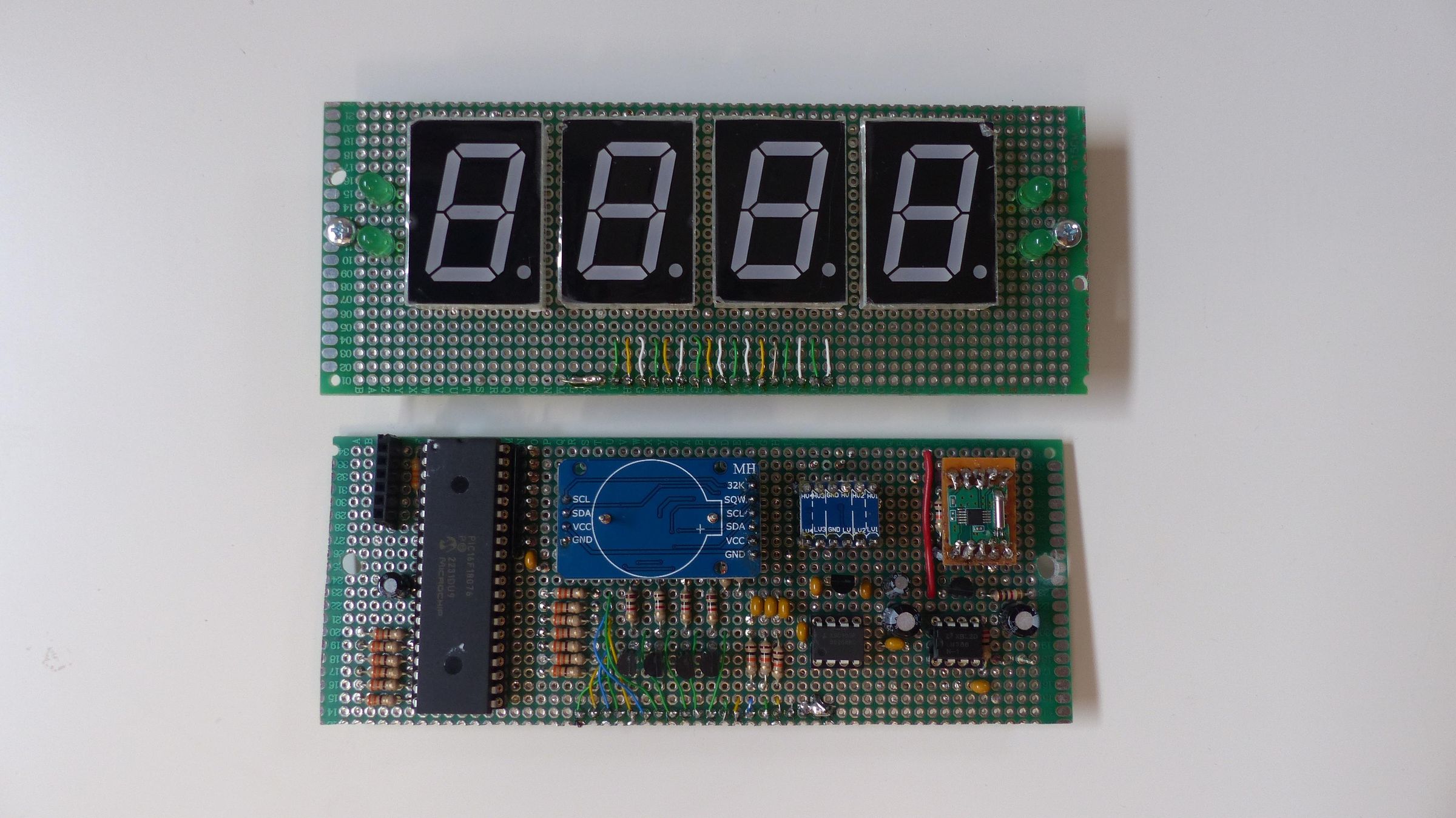 DIY Digital Alarm Clock With FM Radio : 4 Steps (with Pictures ...