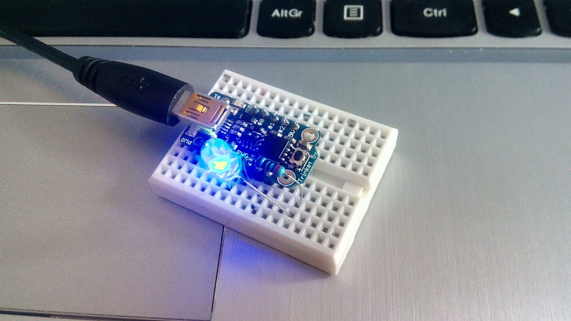 How To Use The Adafruit Trinket Board Arduino Tutorial 4 Steps Instructables