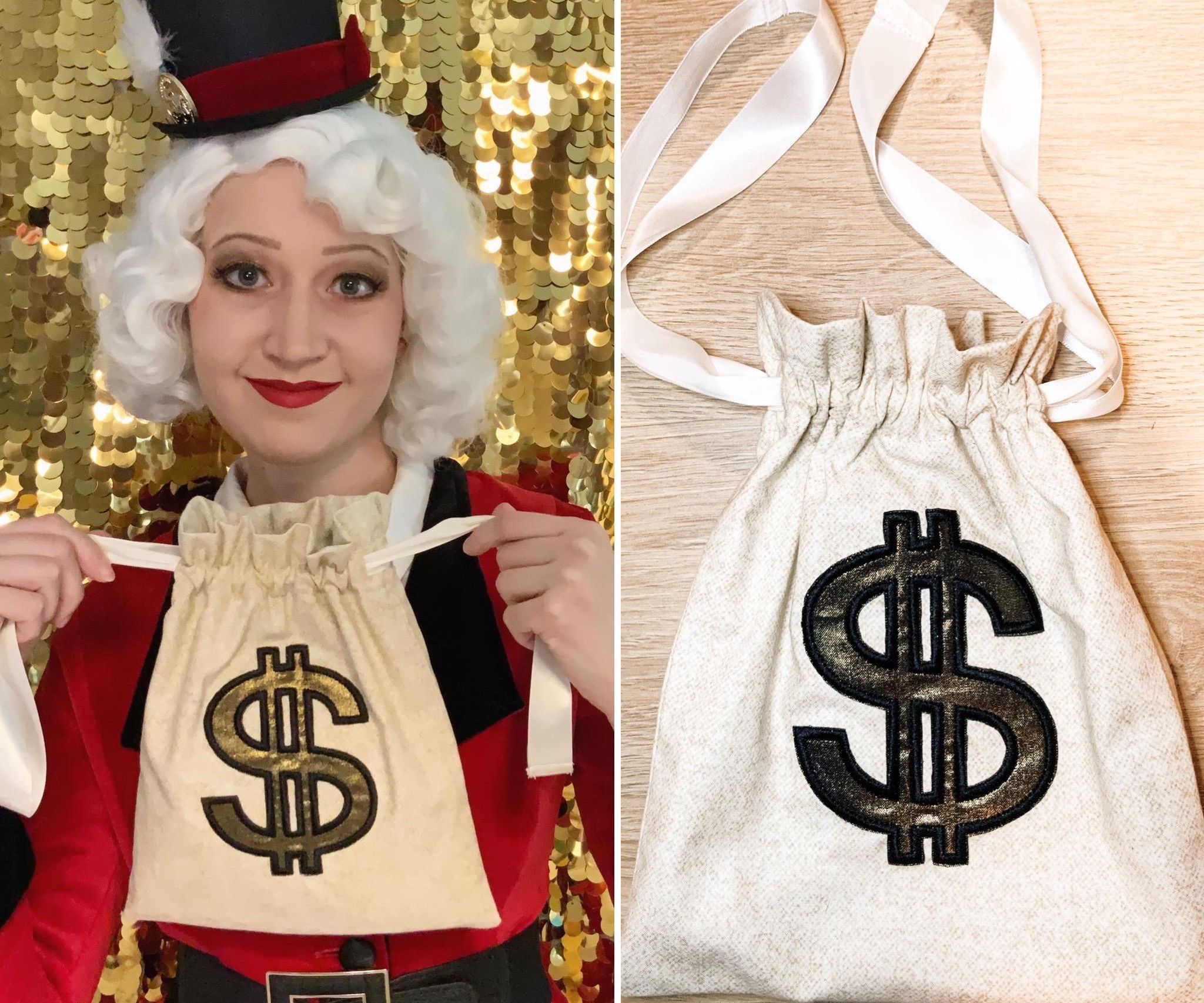 How to Make a Drawstring Moneybag Purse : 8 Steps (with Pictures ...