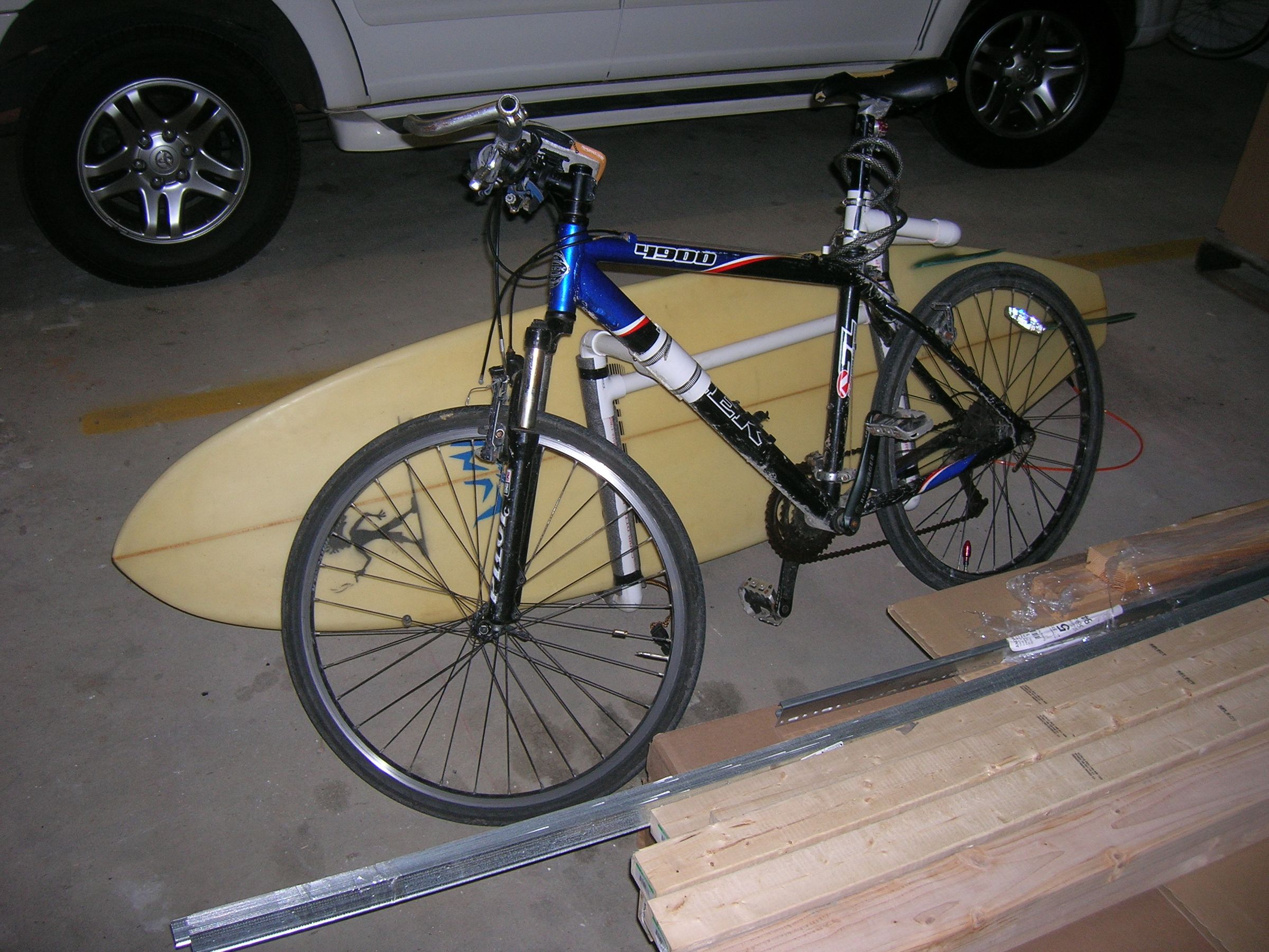 DIY Surfboard Bike Rack (with Pictures) - Instructables