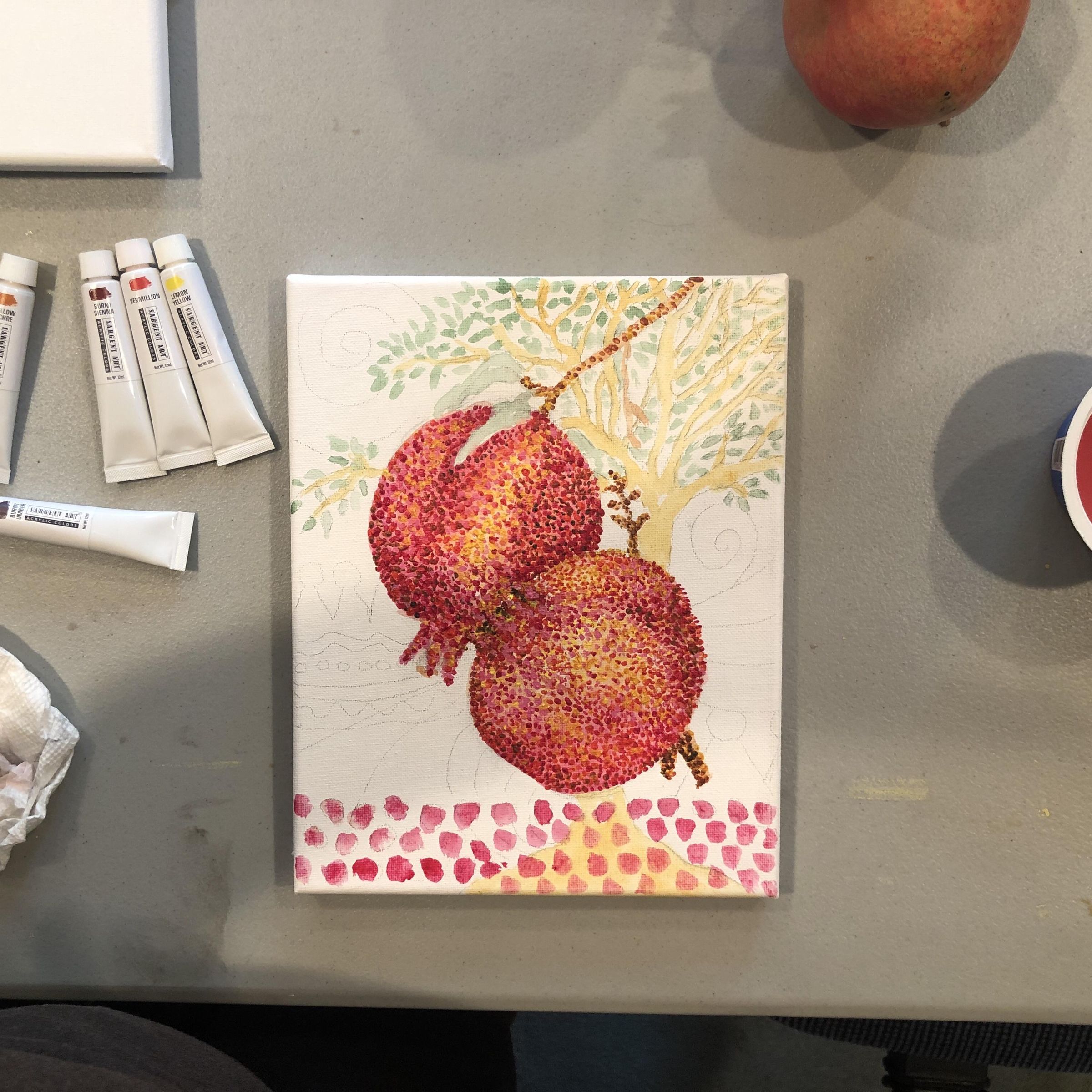 Pointillism 101 - Impressionistic Painting : 12 Steps (with Pictures ...