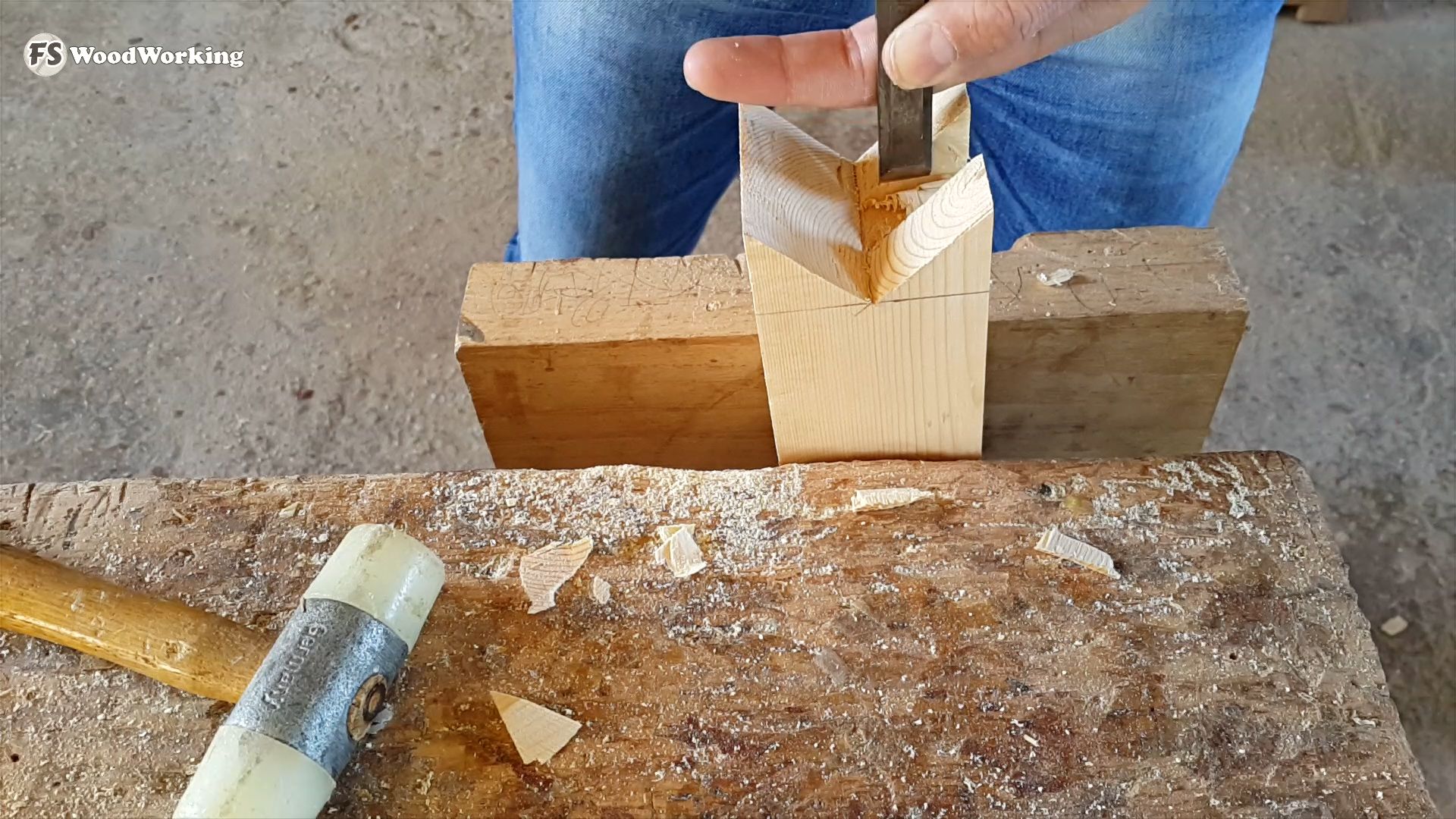 Impossible Joint (Osaka Castle-Otemon Gate's Pillar Splice) : 5 Steps ...