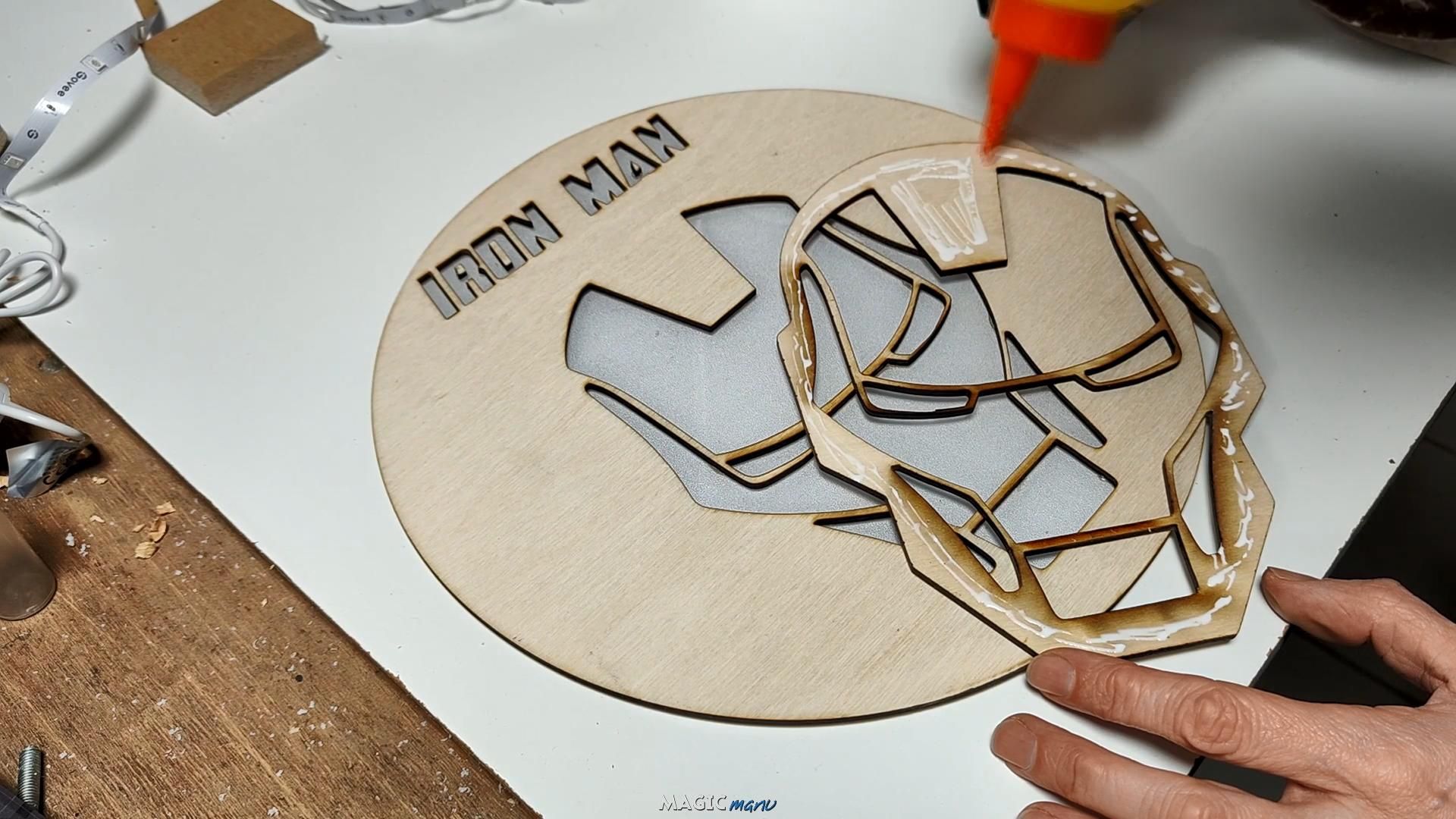 Iron Man RGB Frame : 12 Steps (with Pictures) - Instructables