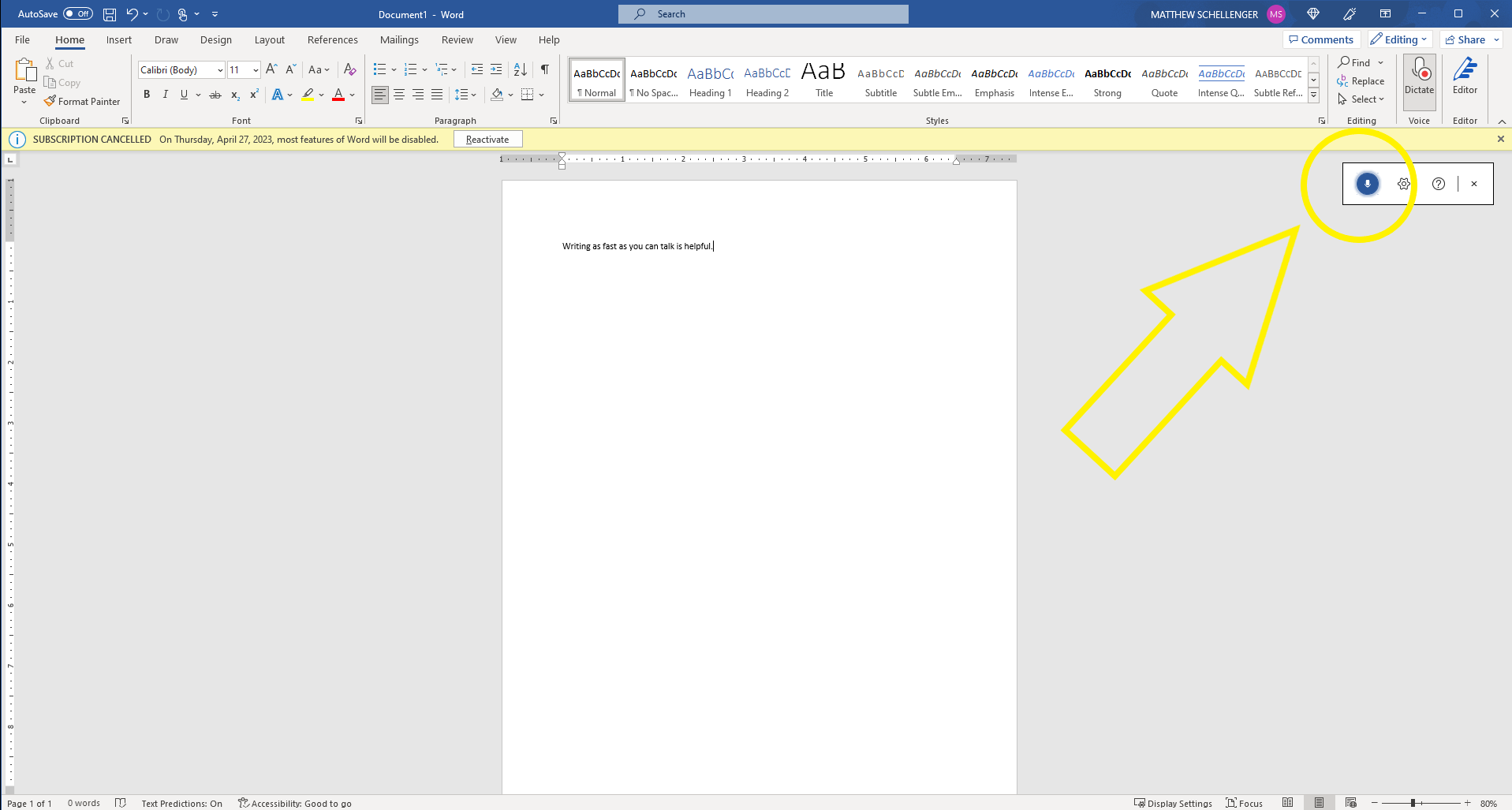 Job Aid - Microsoft Word: Text to Speech : 7 Steps - Instructables
