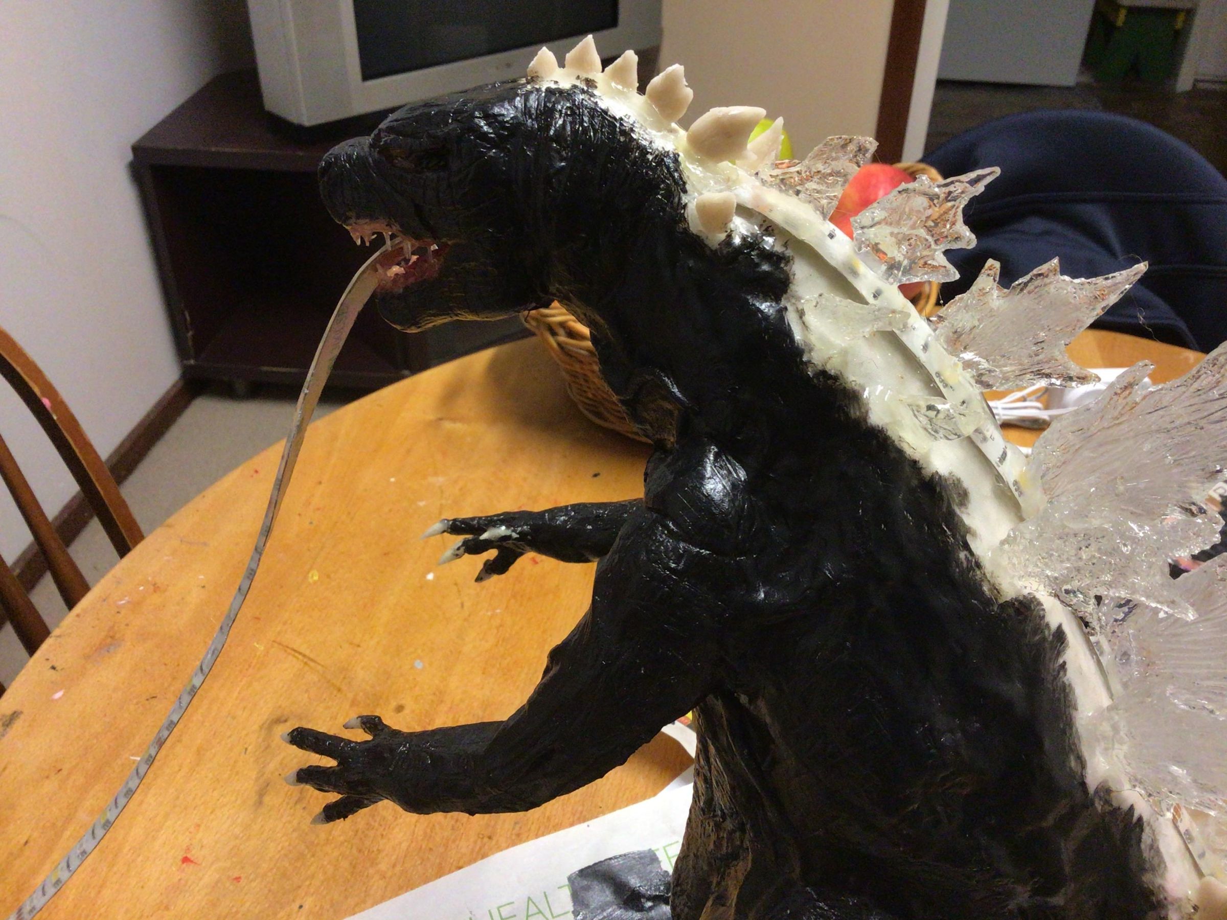 DIY Light Up LED Godzilla Lamp : 9 Steps (with Pictures) - Instructables