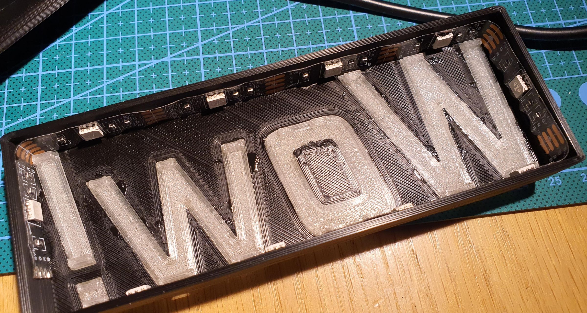 Simple LED WOW! Sign : 3 Steps (with Pictures) - Instructables