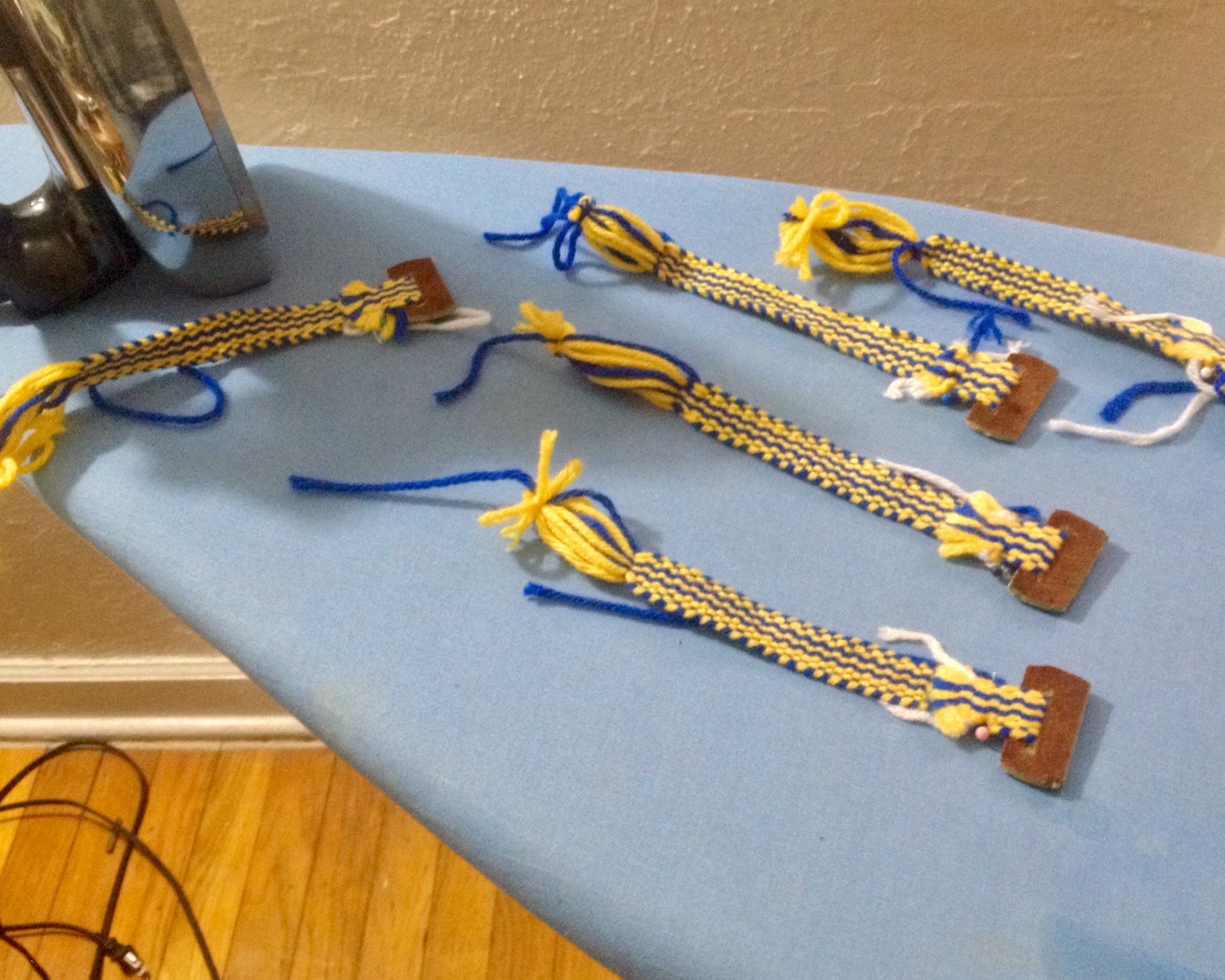 Make Fancy Hand Woven Bookmarks! : 6 Steps - Instructables