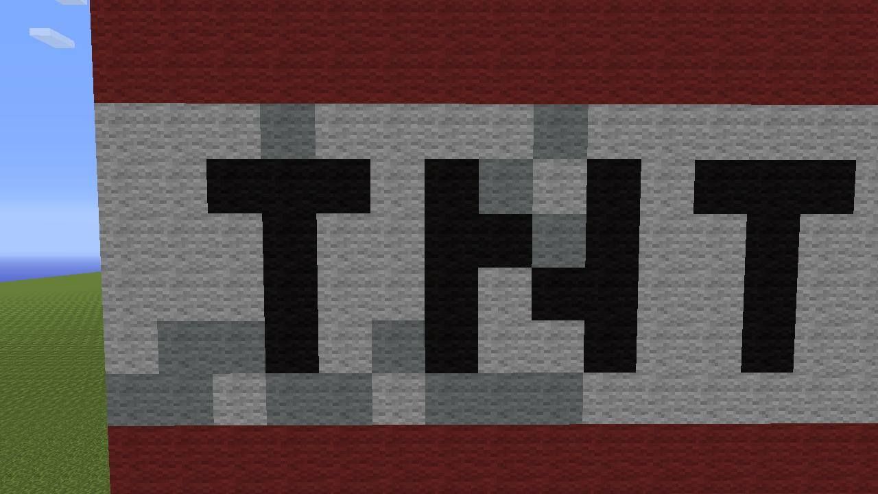 How to Make a Giant Minecraft TNT Block That Explodes! : 9 Steps ...