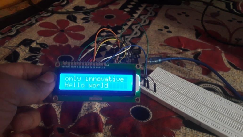 Arduino Interfacing With LCD Without Potentiometer - Instructables