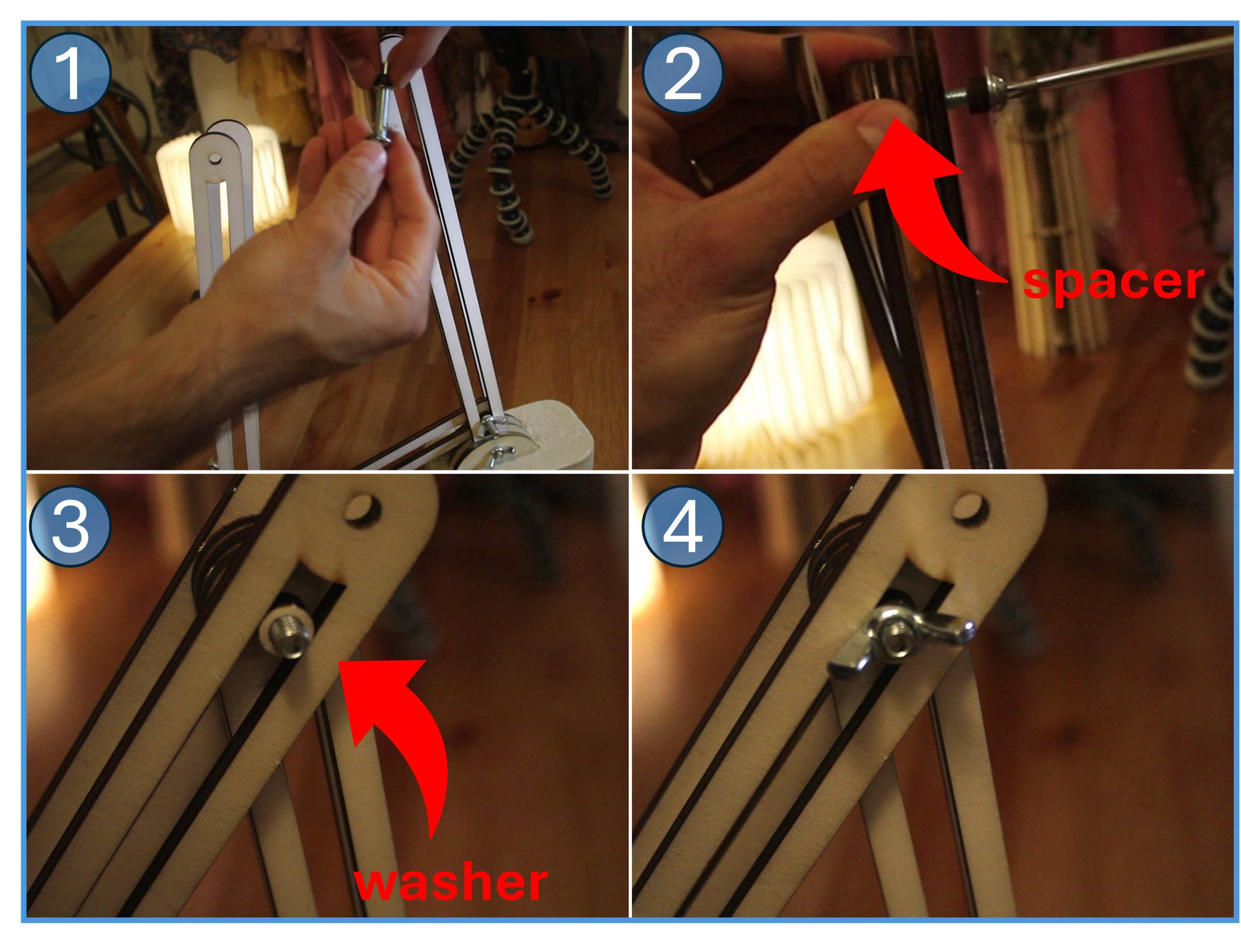 Laser Cut Adjustable Table Lamp : 10 Steps (with Pictures) - Instructables