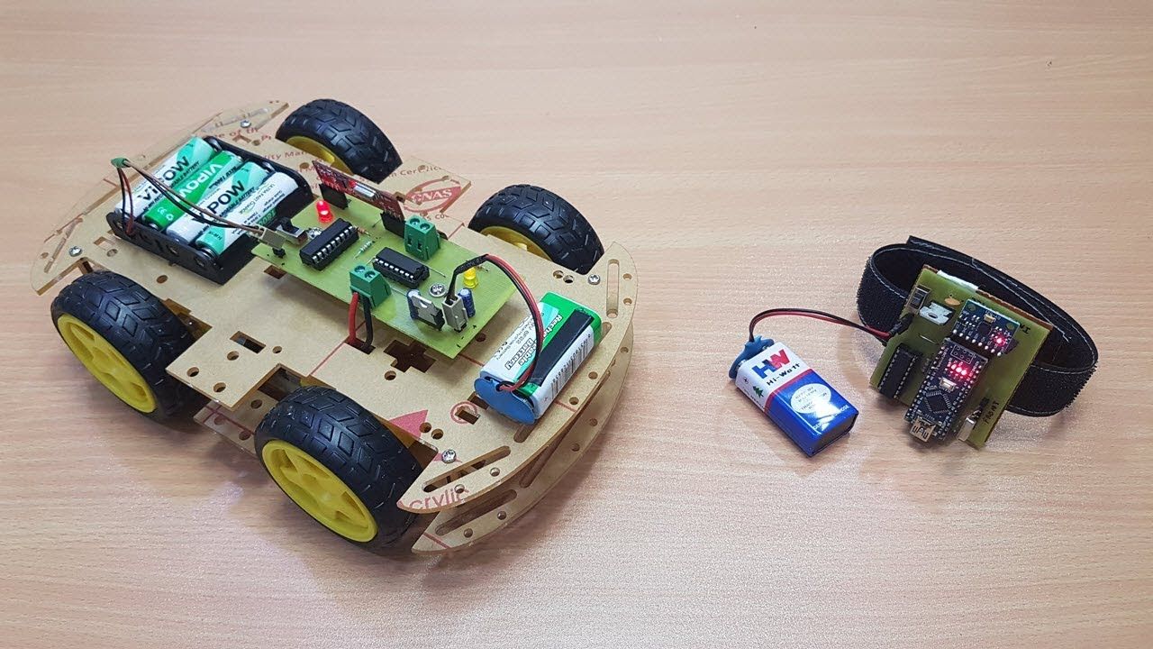 Gesture Controlled Wireless Car : 7 Steps - Instructables
