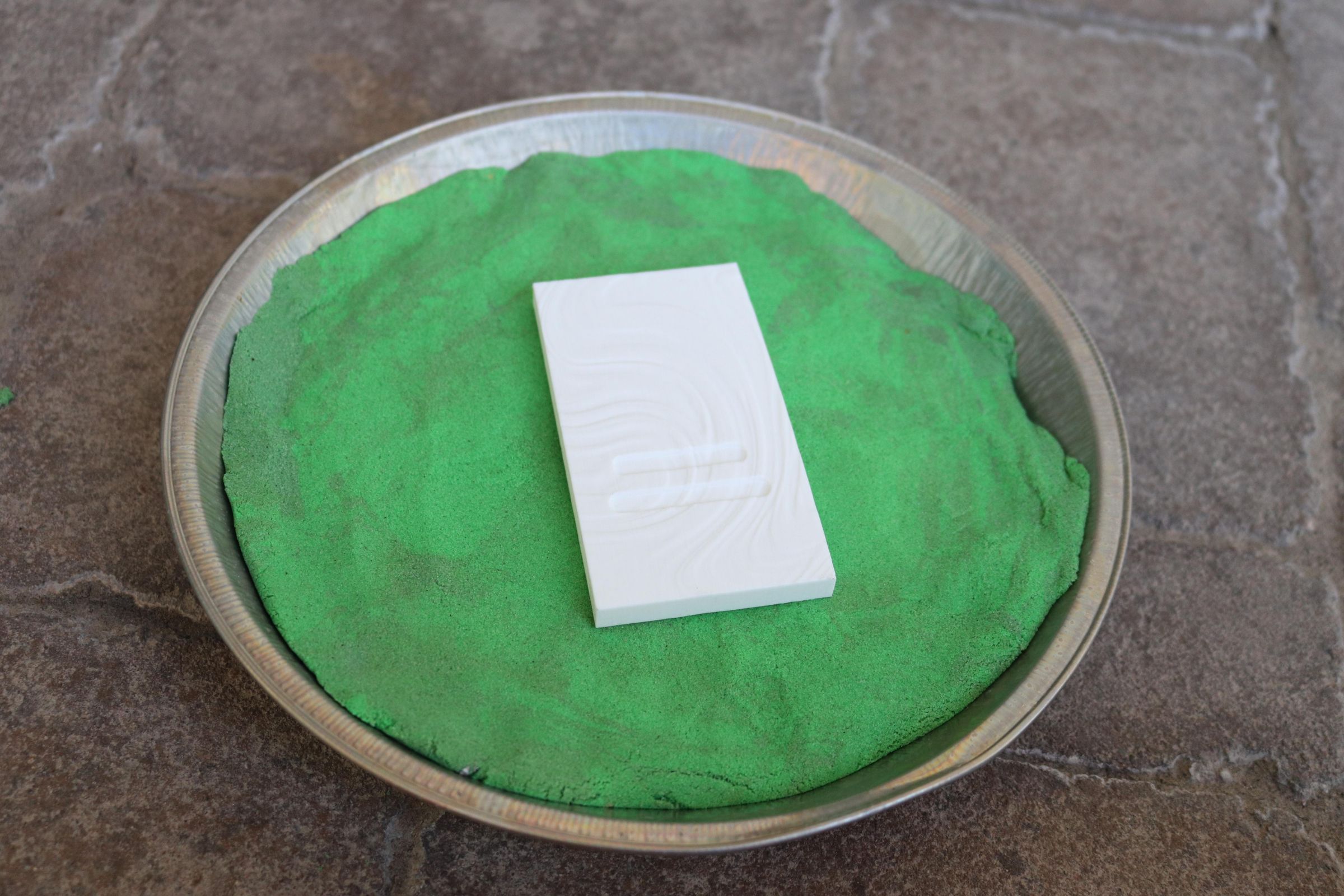 Mandalorian Beskar - Kinetic Sand Casting : 7 Steps (with Pictures ...