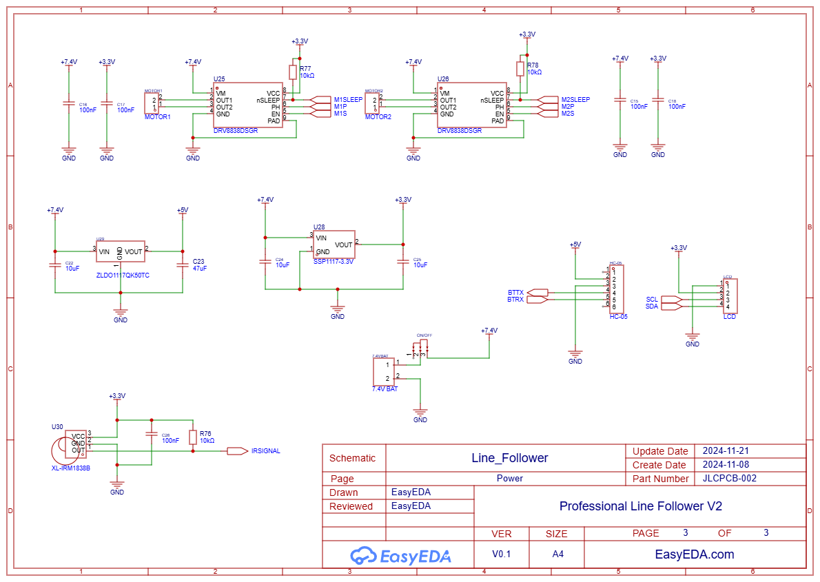 Professional Line Follower V1 : 5 Steps - Instructables