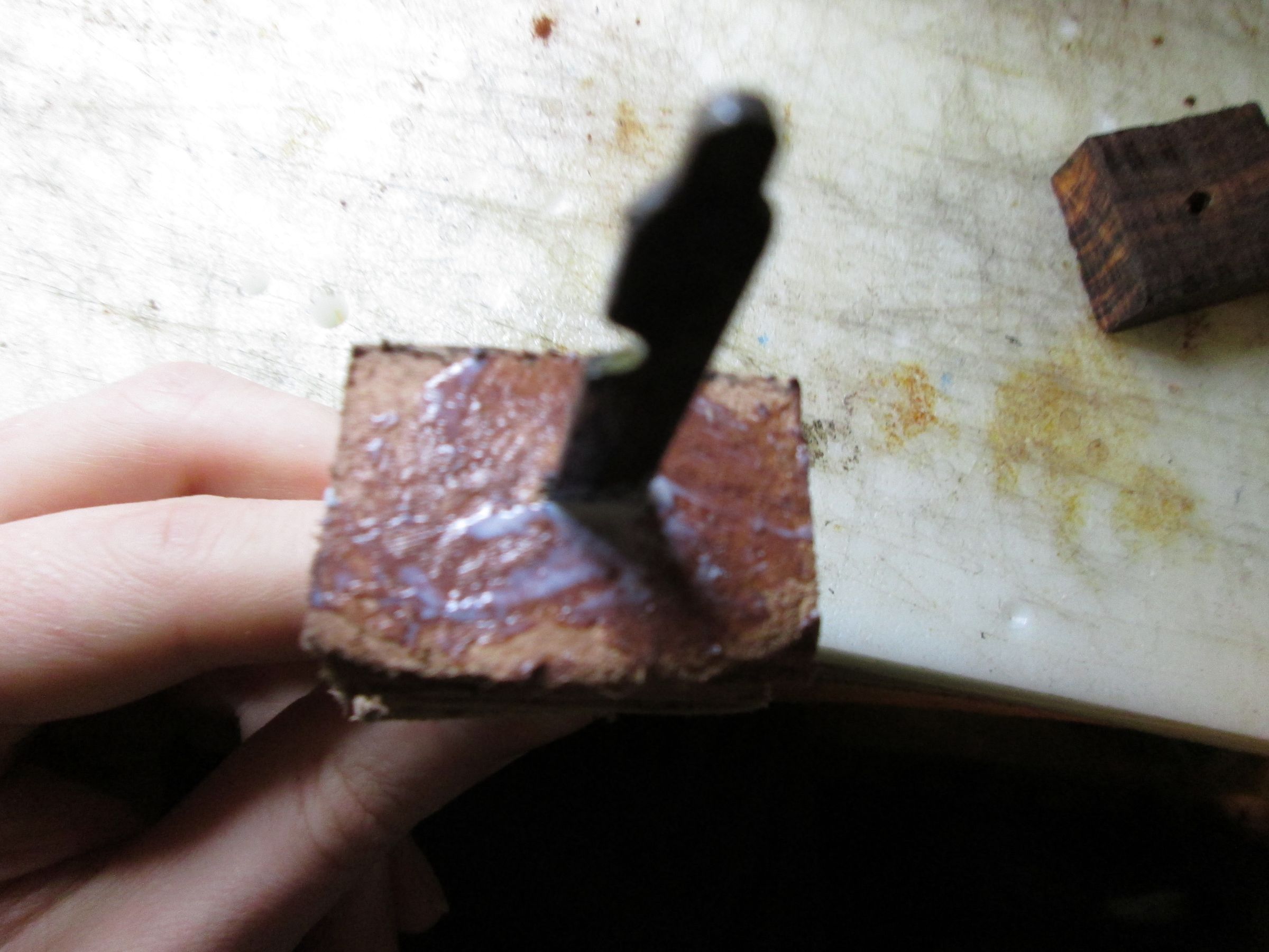 Stacked Leather Knife Handle : 8 Steps (with Pictures) - Instructables