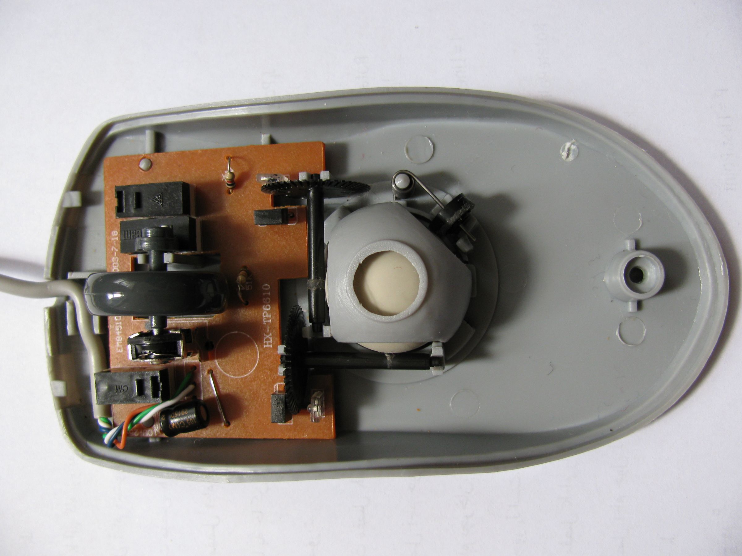 Mechanical Mouse Diagram
