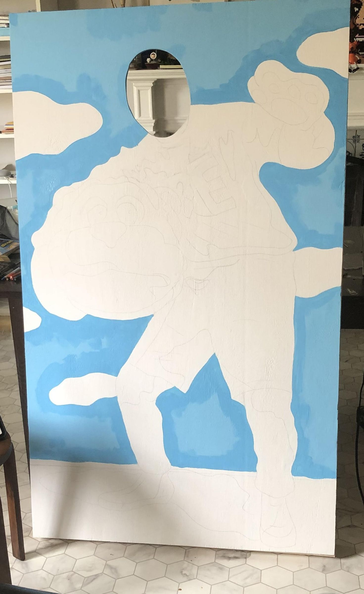 Face Hole Cutout, Face in Hole, Carnival / Special Event Prop, Party ...