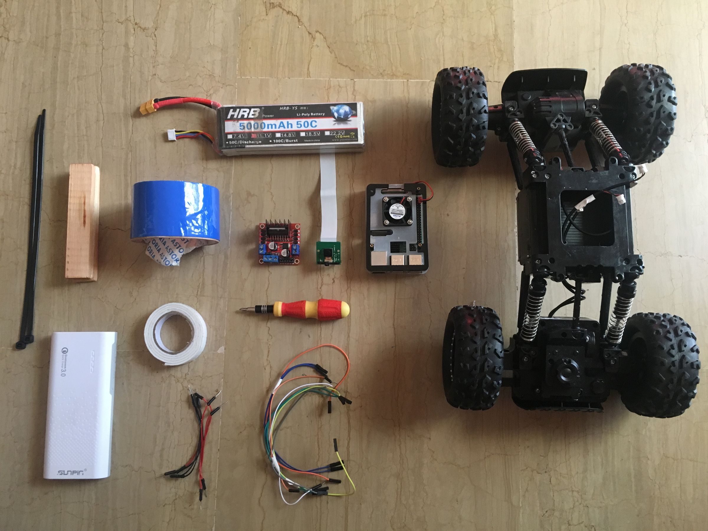 Autonomous Lane-Keeping Car Using Raspberry Pi and OpenCV : 7 Steps ...