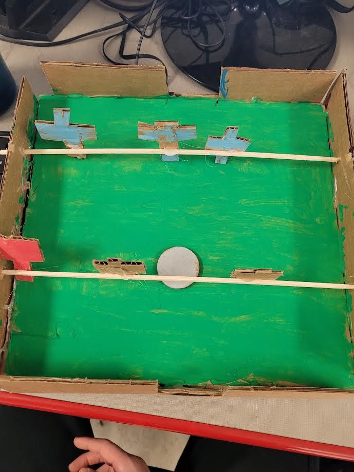 Cardboard FoosBall - Instructables