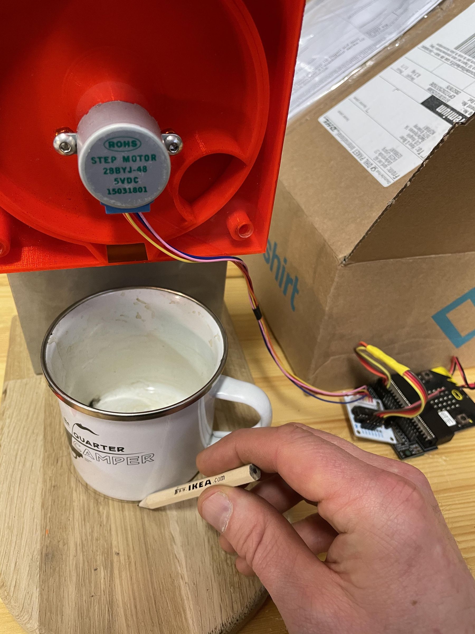 Totally Useless Coffee Dispenser… : 10 Steps (with Pictures ...