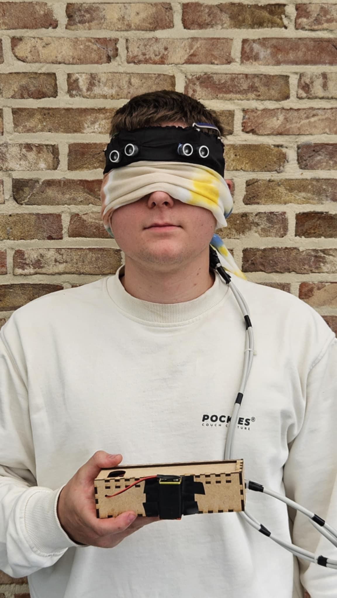 Head-Mounted Haptic Navigation Device for Visually Impaired Individuals ...