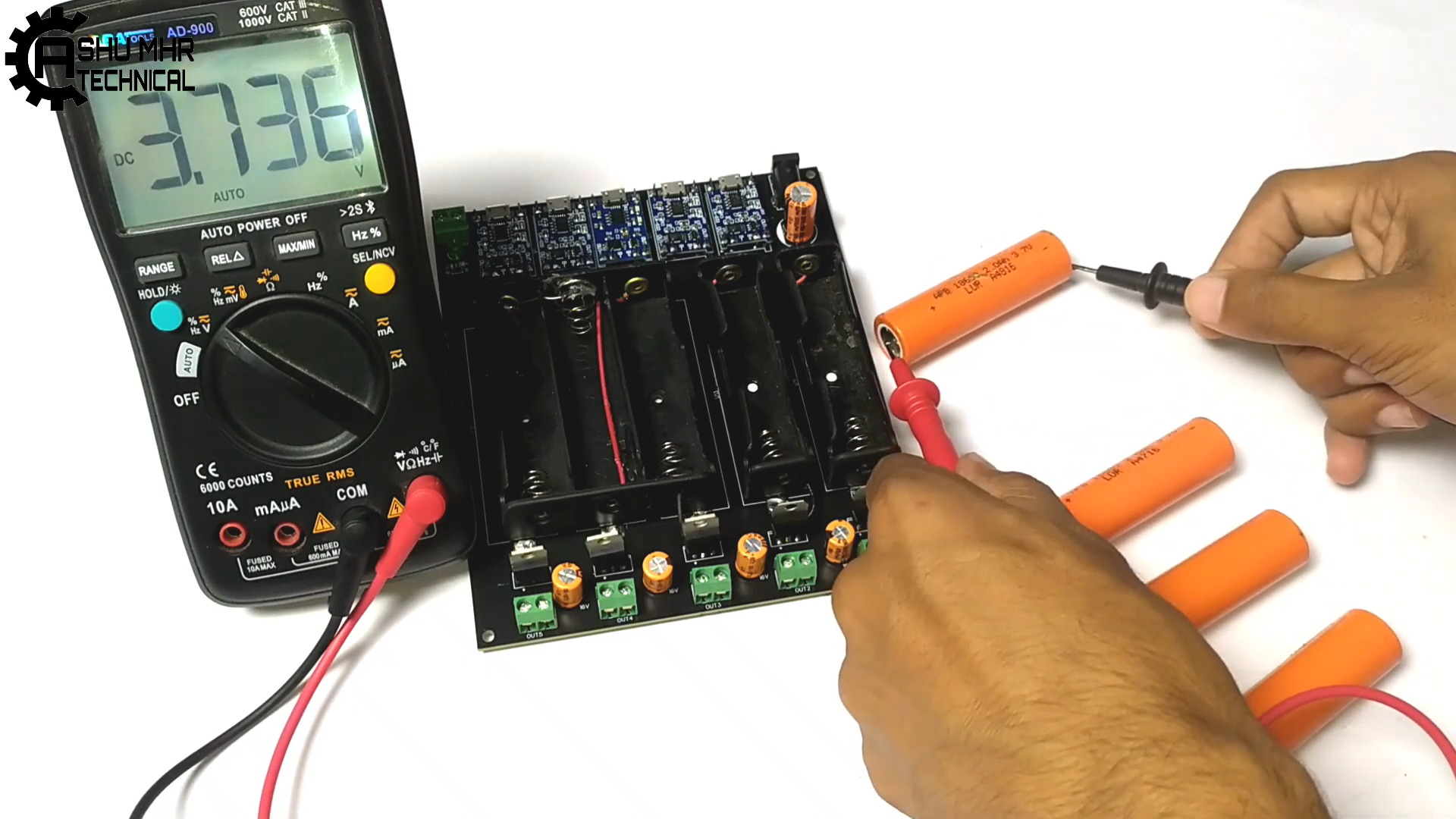 DIY 18650 Battery Charging Station : 6 Steps - Instructables
