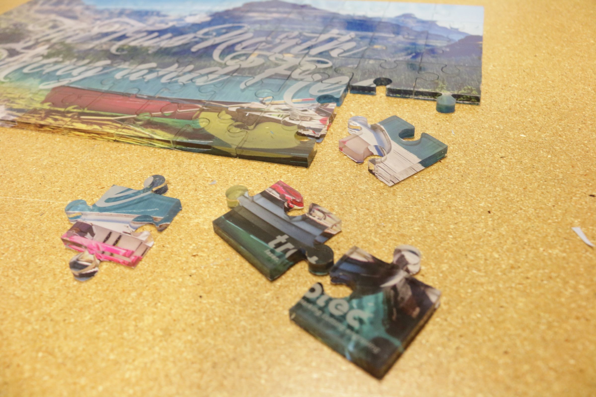Laser Cut and UV Printed Jigsaw Puzzle : 4 Steps (with Pictures ...