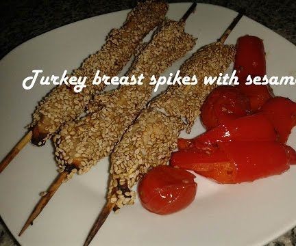 Turkey Breast Spikes With Sesame Recipe (with Pictures) - Instructables