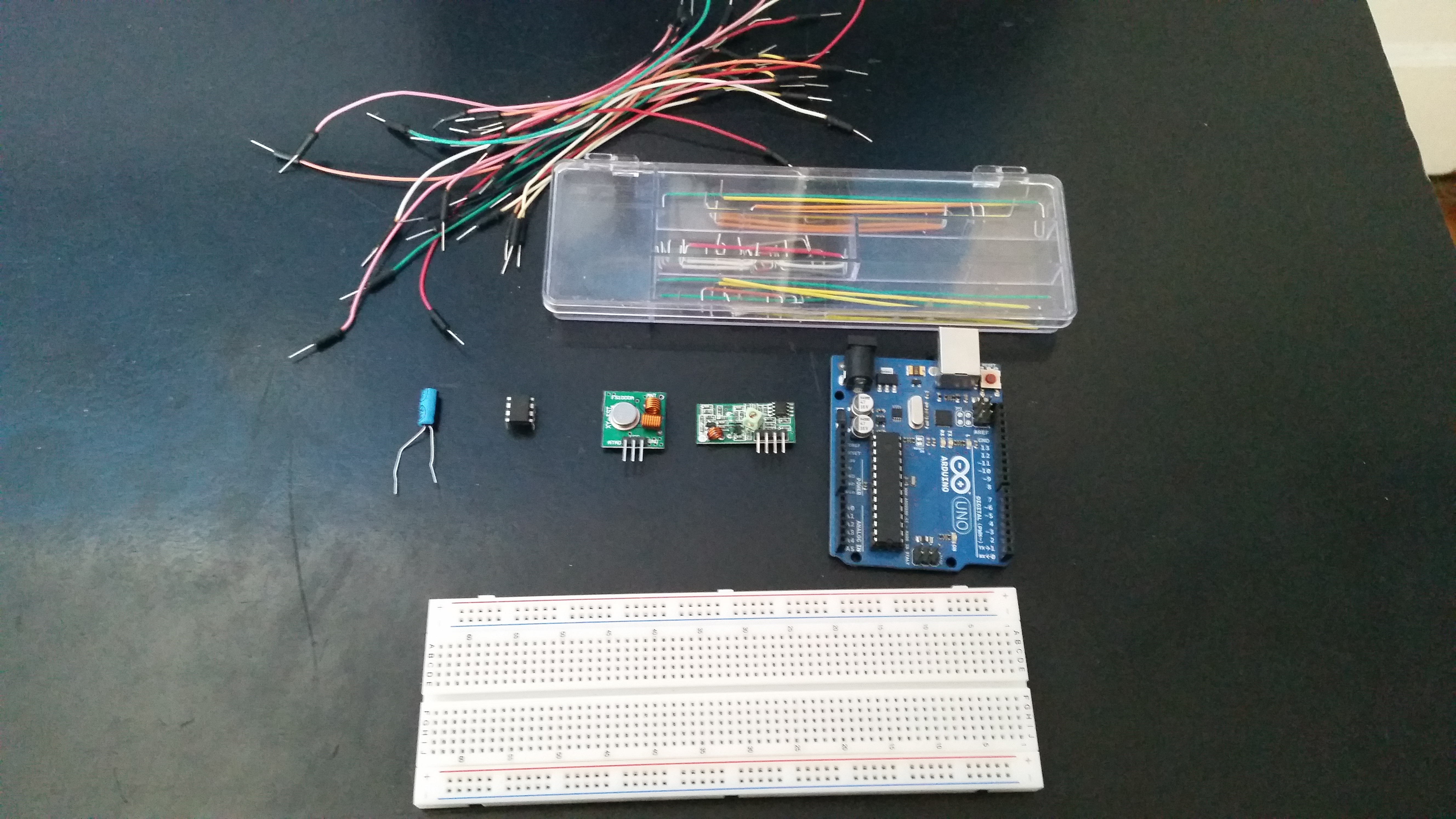 Attiny85 RF Transmitter to Arduino Uno Receiver (Manchester Library /w ...