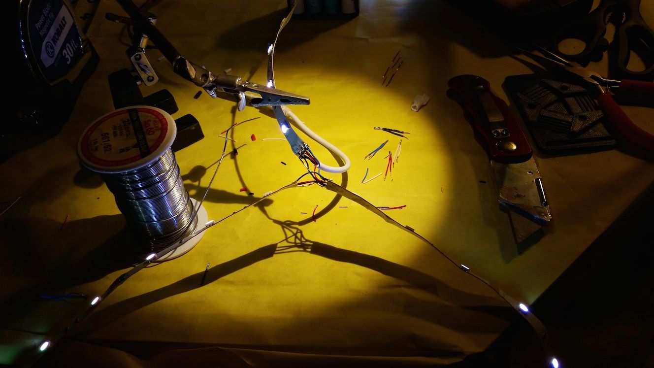 Glowing LED Stickman Costume : 15 Steps (with Pictures) - Instructables