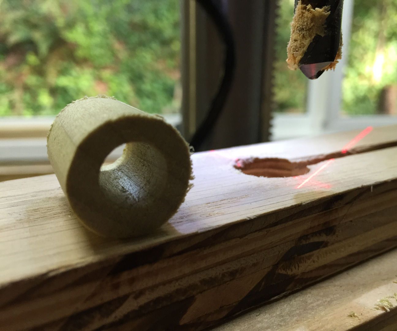 Drill a Hole Lengthwise Through a Dowel : 3 Steps (with Pictures ...