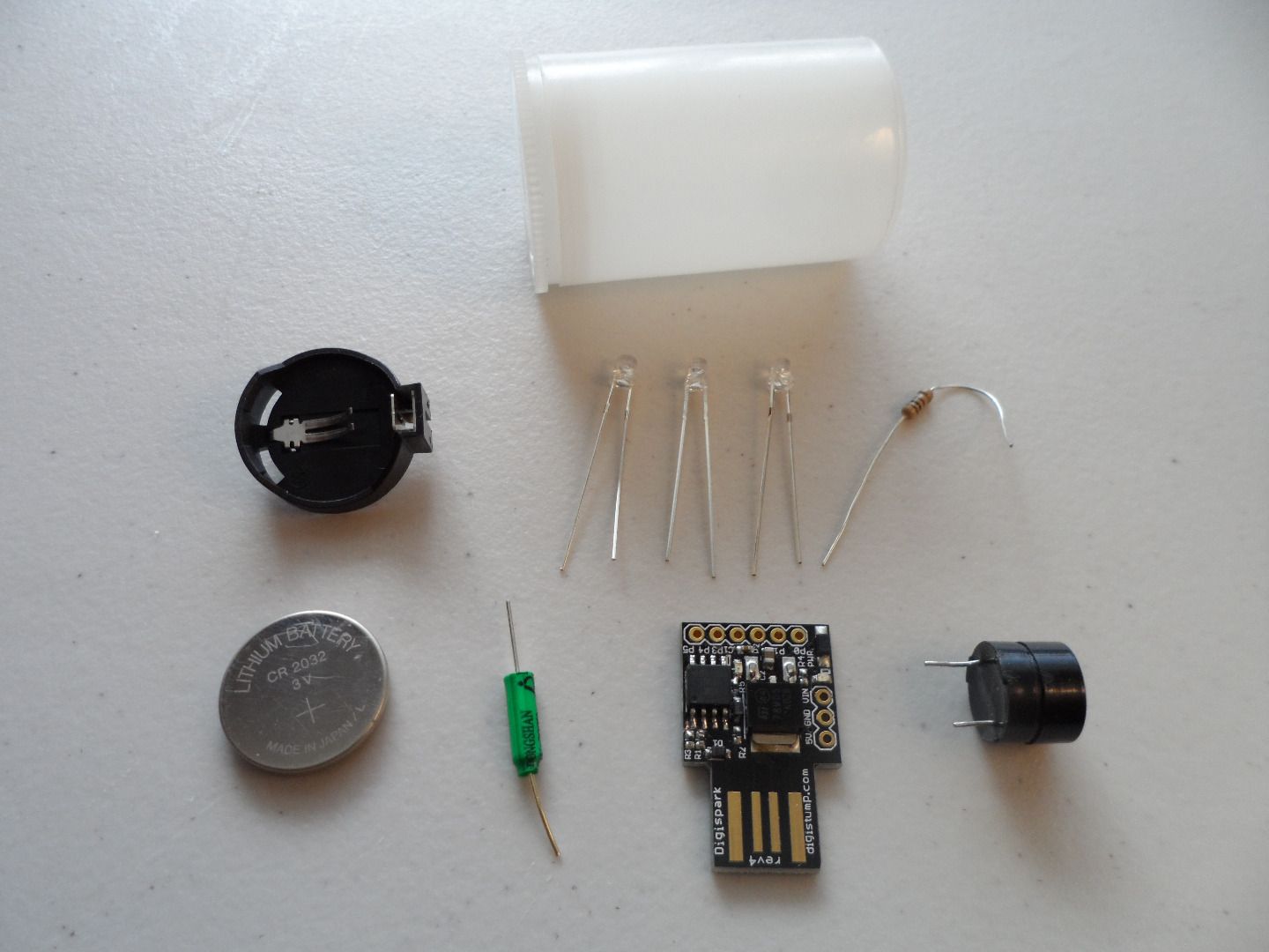 3 Minute Game Timer, a Deep Sleeping ATtiny85 Digispark : 7 Steps ...