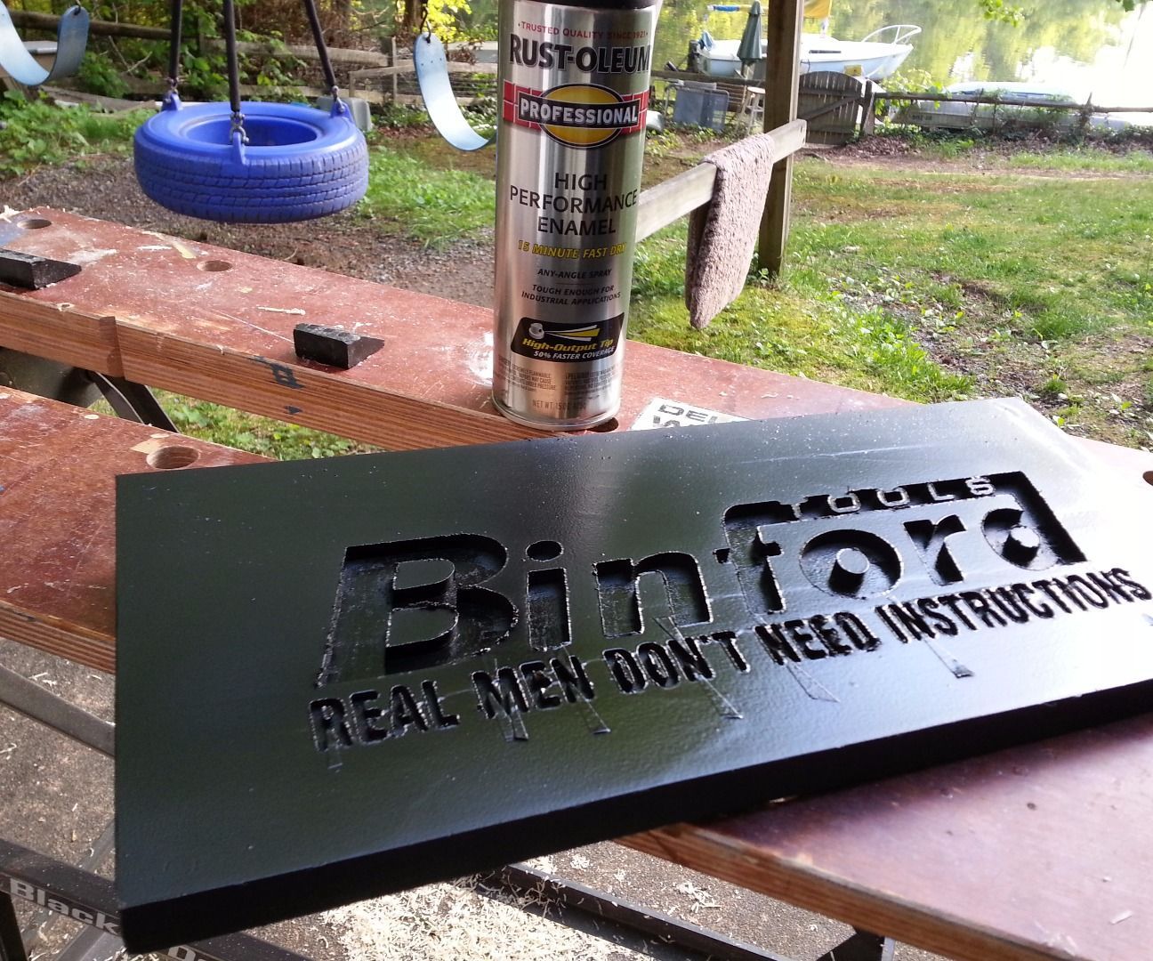 Making a Binford Tools Sign - Instructables