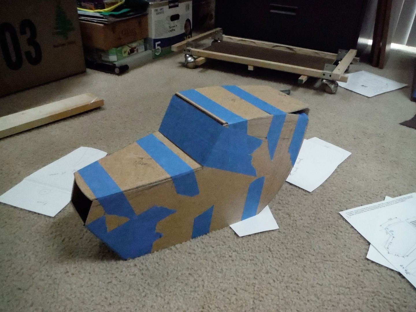 Doctor Who K 9 Blue Prints